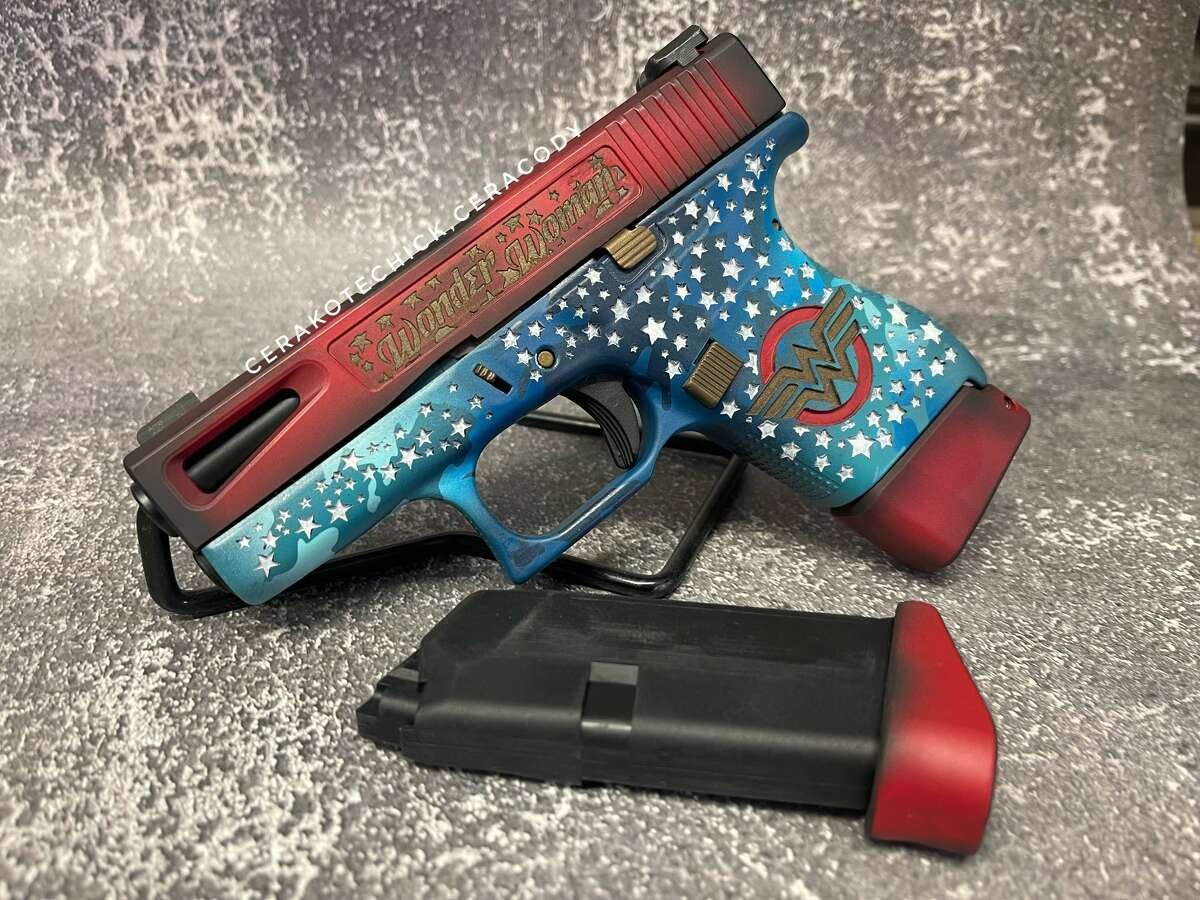 Cerakote Chick in Midland customizes firearms