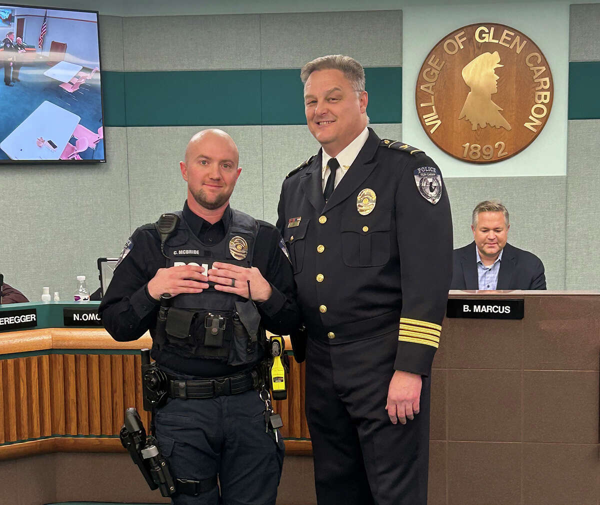 Glen Carbon bids farewell to retiring park superintendent