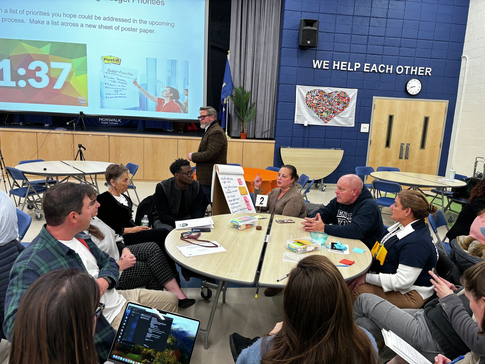Norwalk community weighs in on 'collaborative' school budget planning