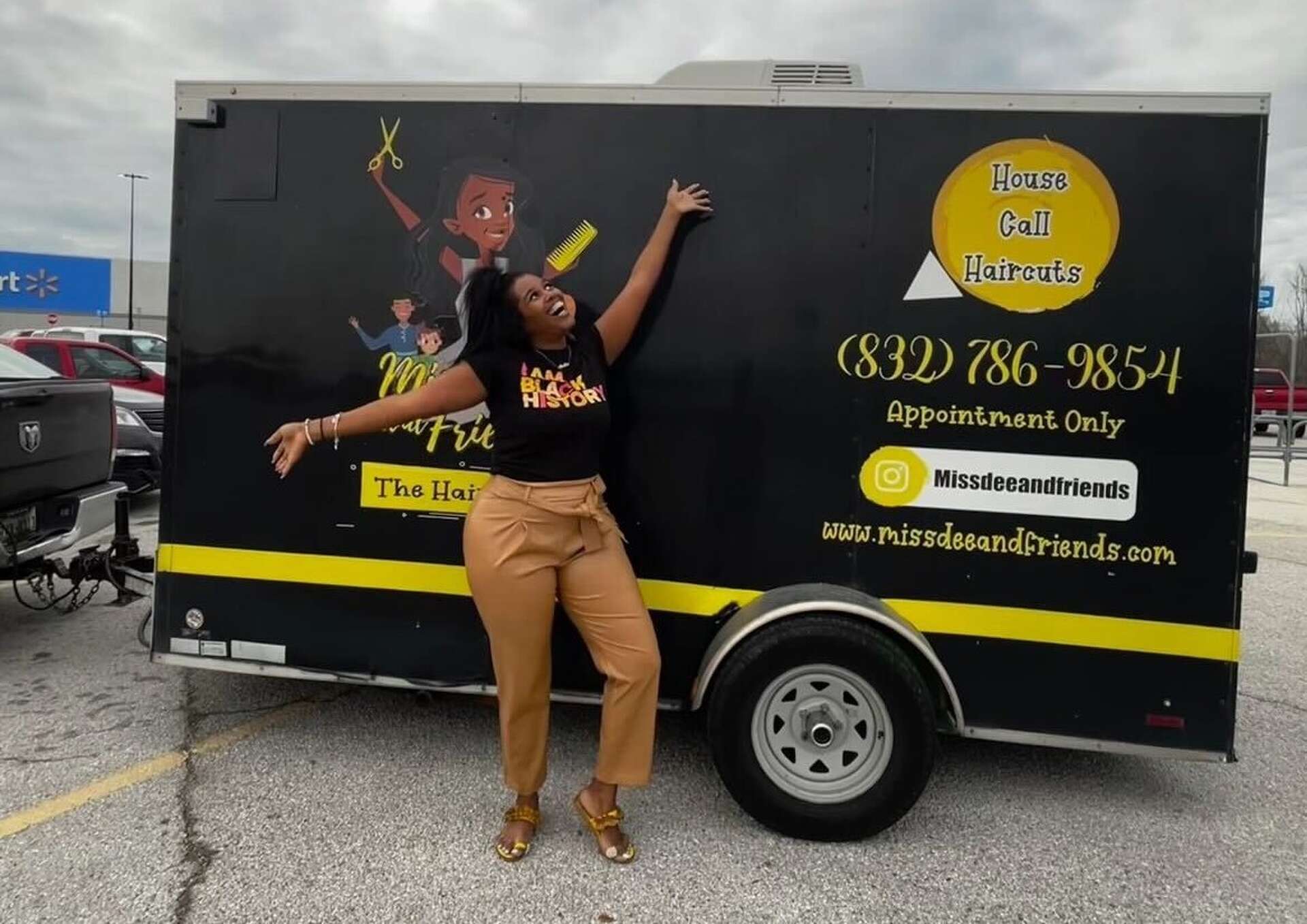 Houston hair salon trailer found in Acres Homes