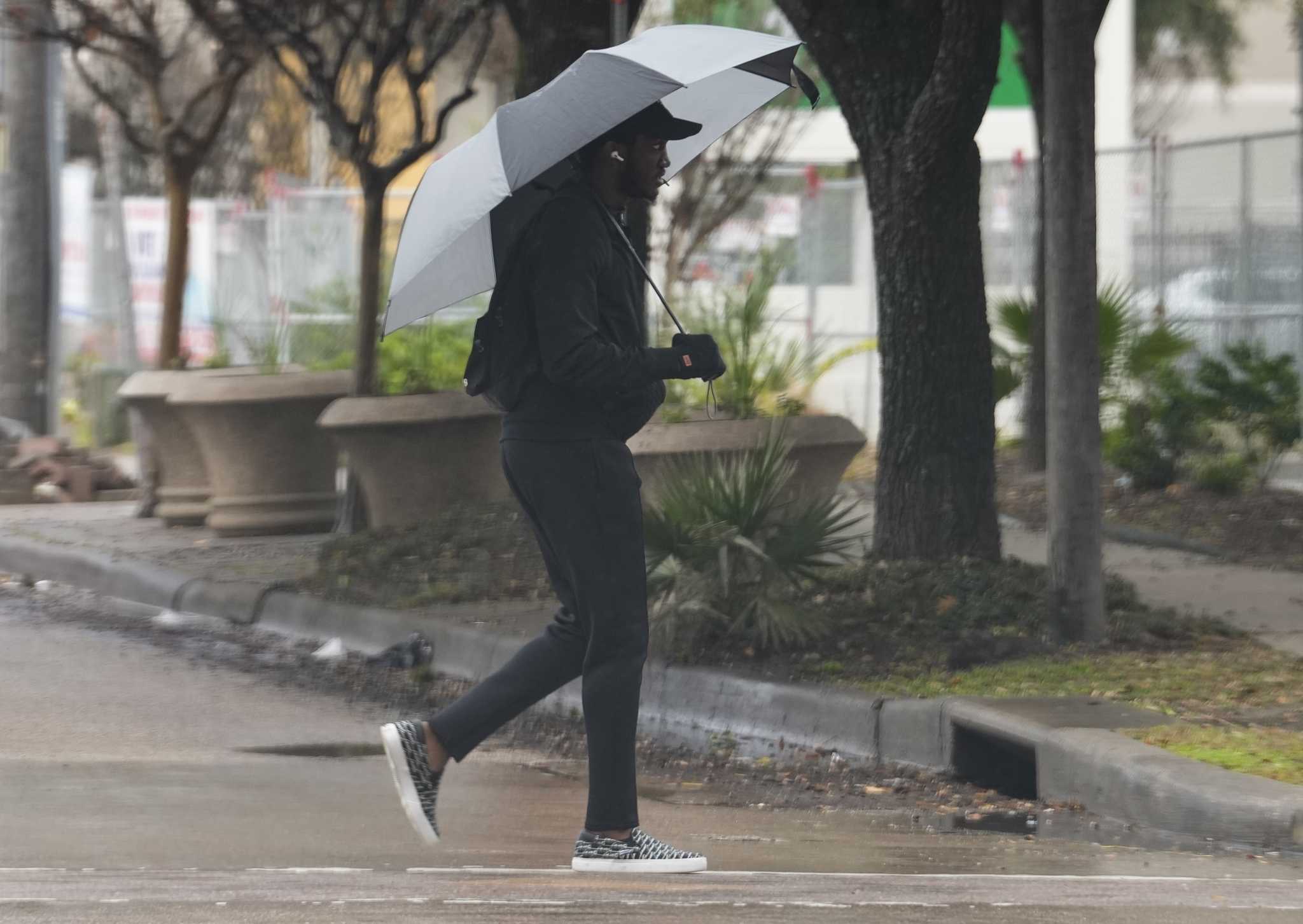 Houston cloudy on Wednesday ahead of serious rain this week