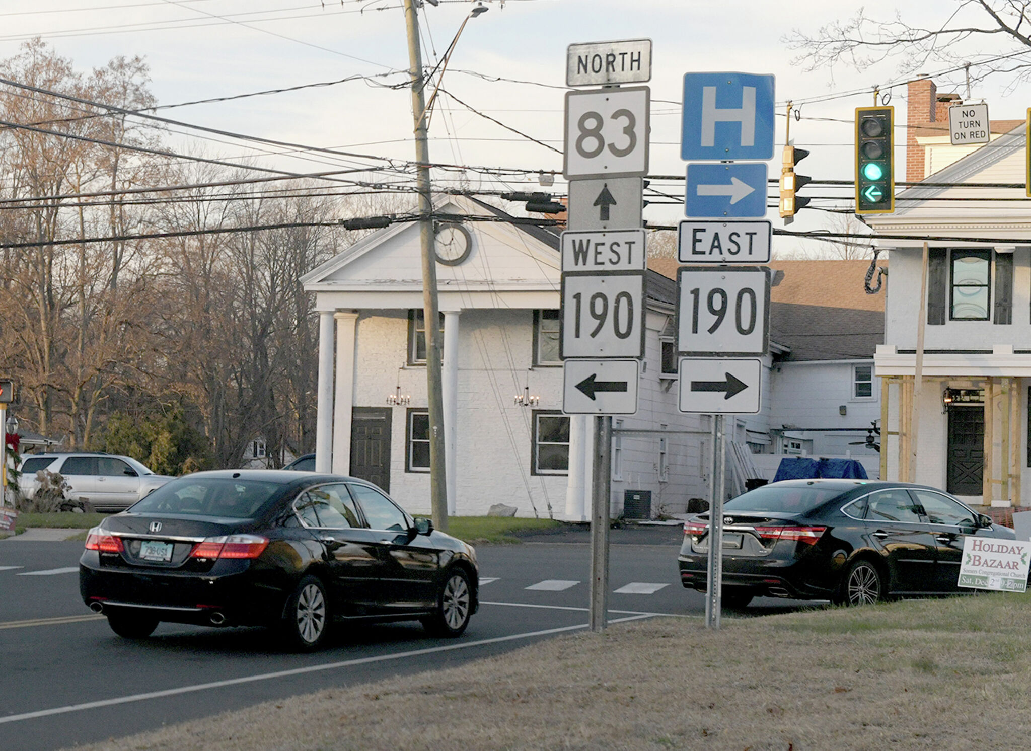 CT DOT planning to improve intersection of routes 190, 83 in Somers