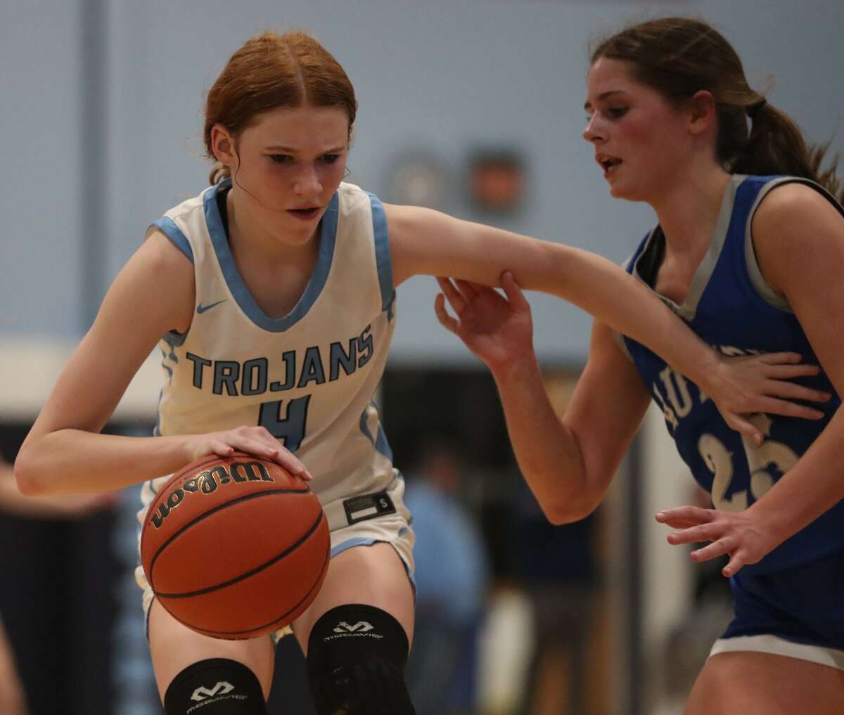 Lucie Dion scores 15 points as Triopia girls' basketball team rolls pa