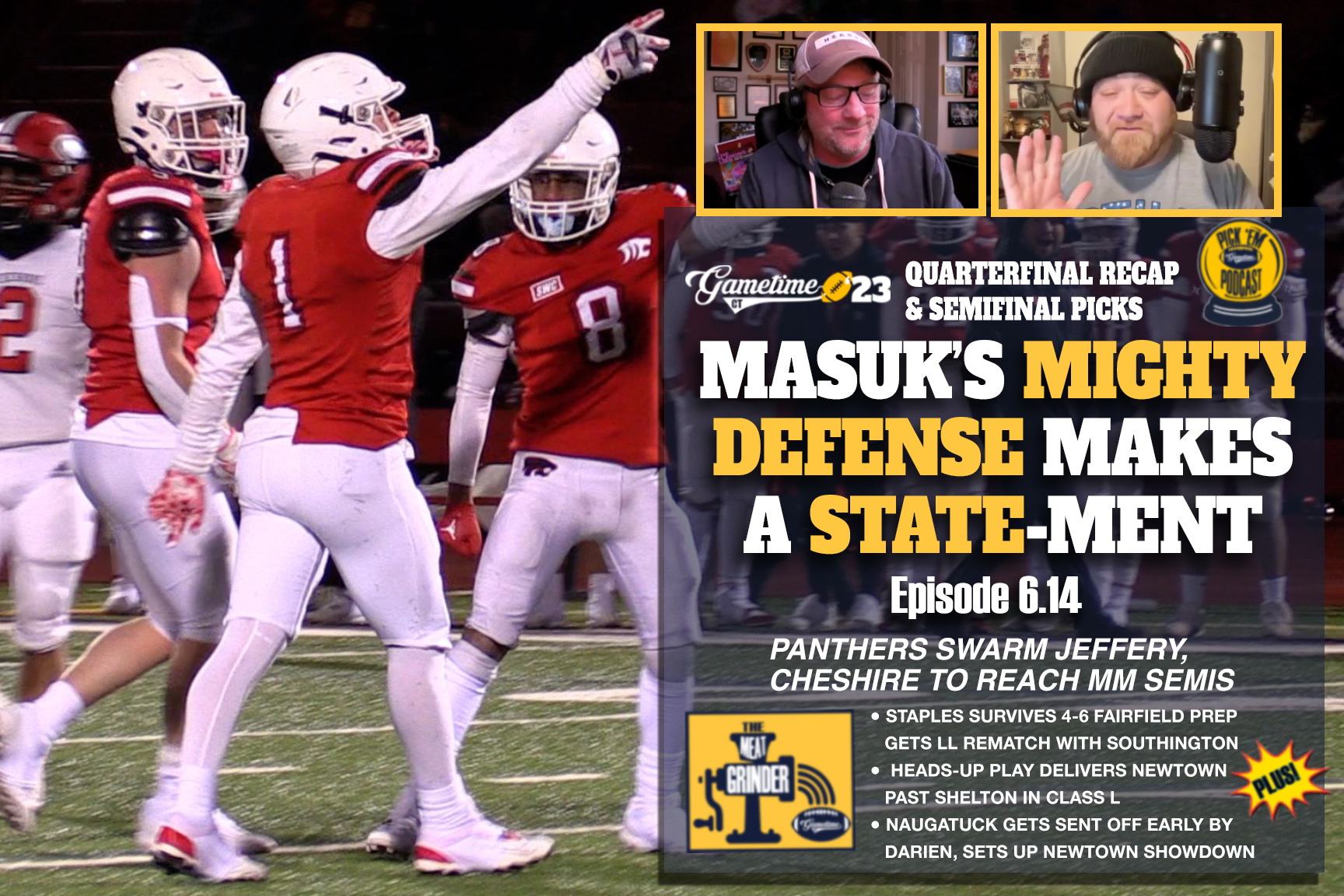 The Meat Grinder CT HS Football Podcast (S6 E14)