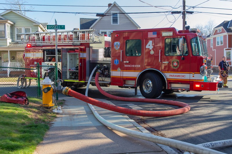 Manchester fire nearly engulfs Hilliard Street hobby shop: Officials