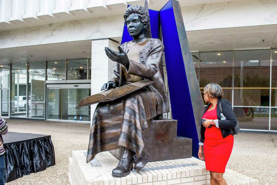 Houston celebrates Barbara Jordan with monument at POST Houston.