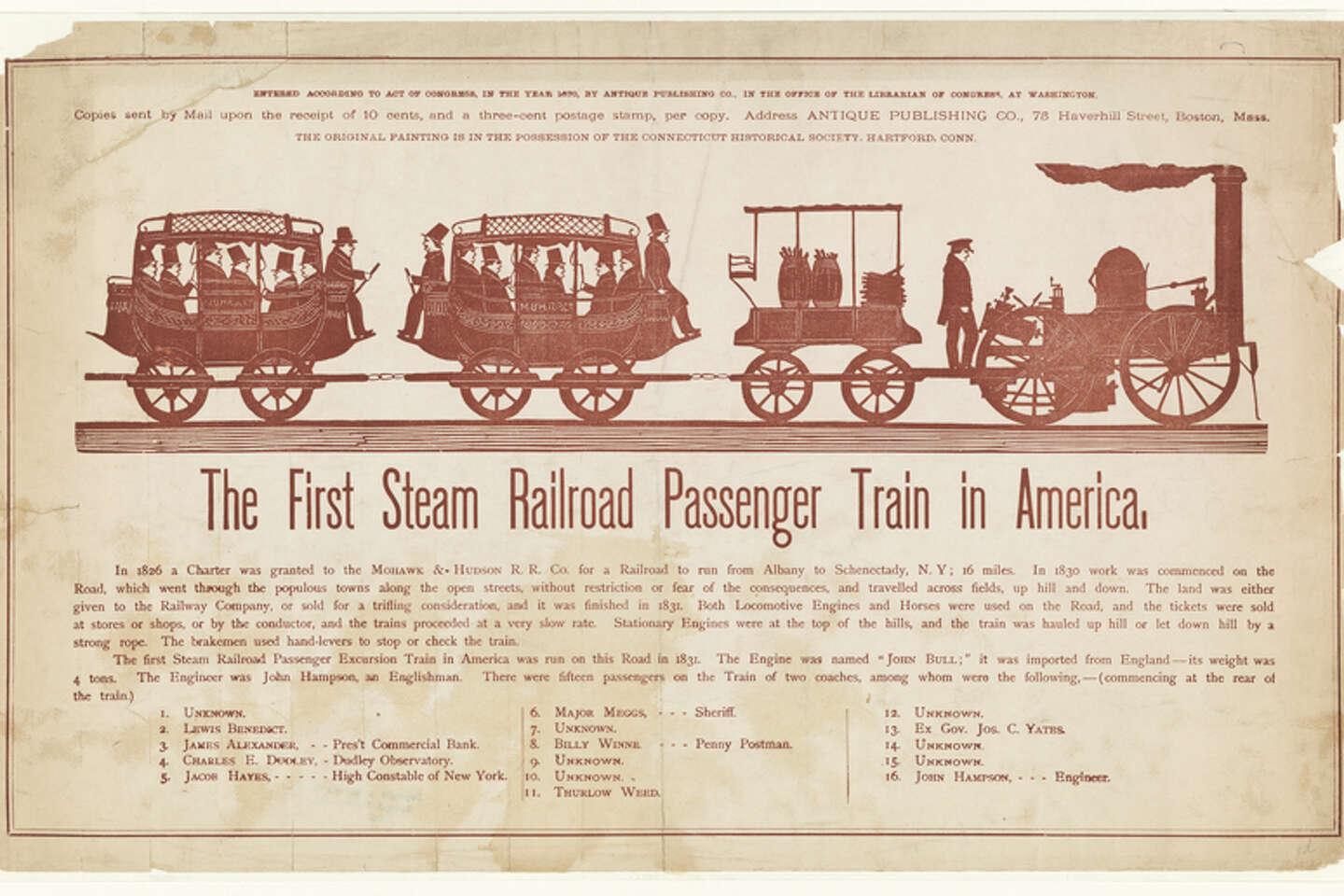 The history of trains and railroads in the Hudson Valley