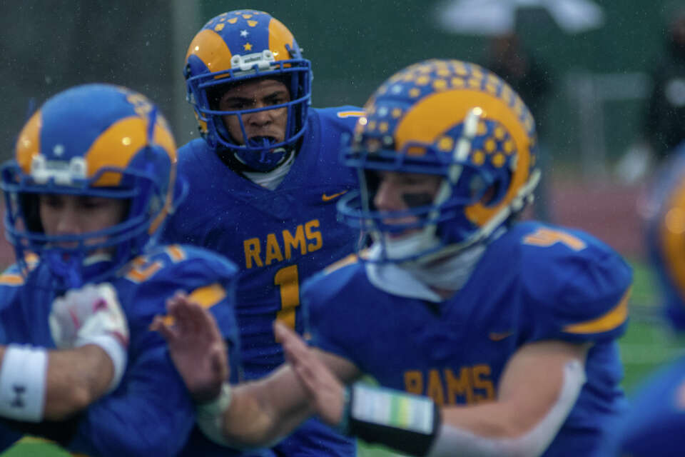 CIAC Class M football semifinals: Rockville High School vs. Holy Cross