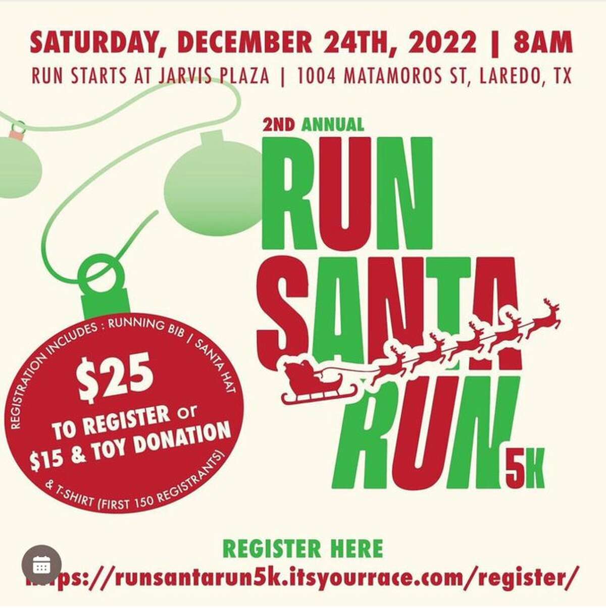 Second Annual 'Run Santa Run' 5K to be held on Dec. 24