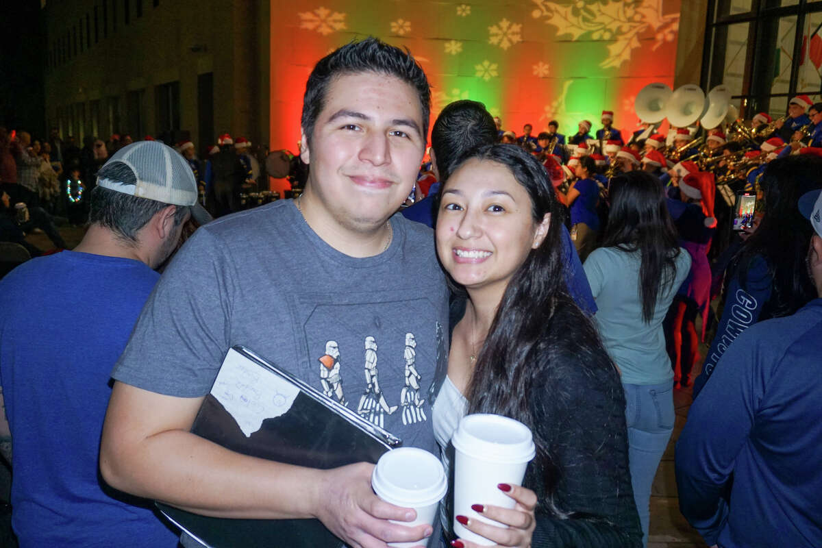 Photos: TAMIU gets into the holiday spirit with tree lighting event