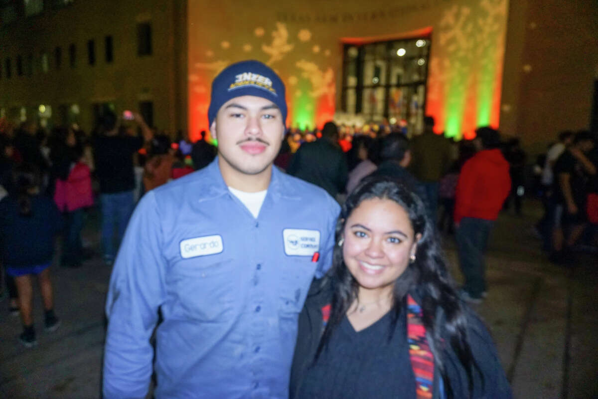 Photos: TAMIU gets into the holiday spirit with tree lighting event
