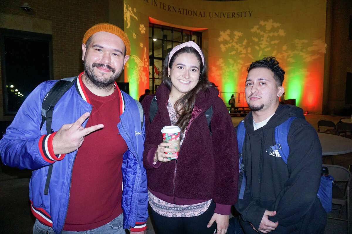 Photos: TAMIU gets into the holiday spirit with tree lighting event