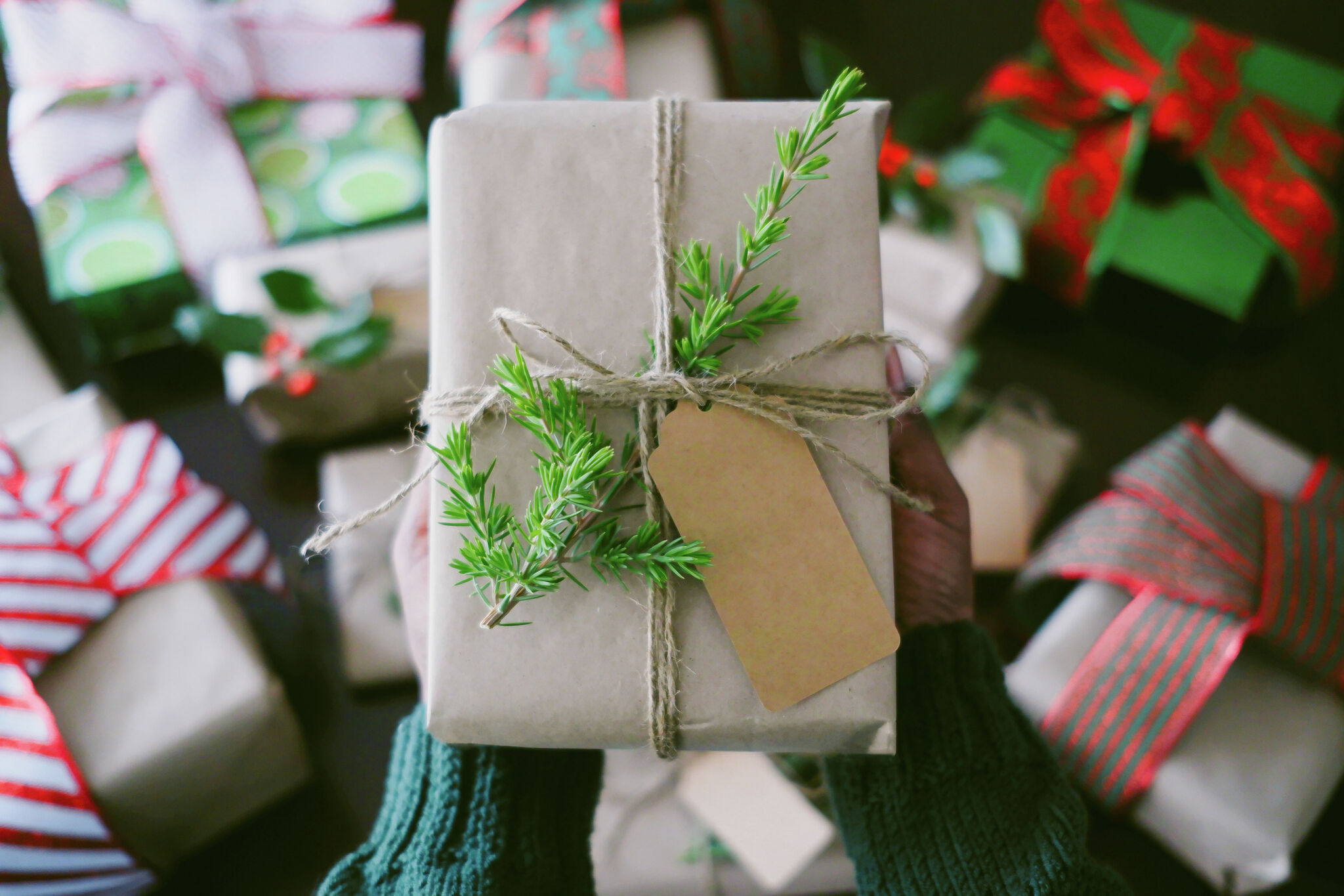 How to Wrap Christmas Presents With Stuff You Already Have