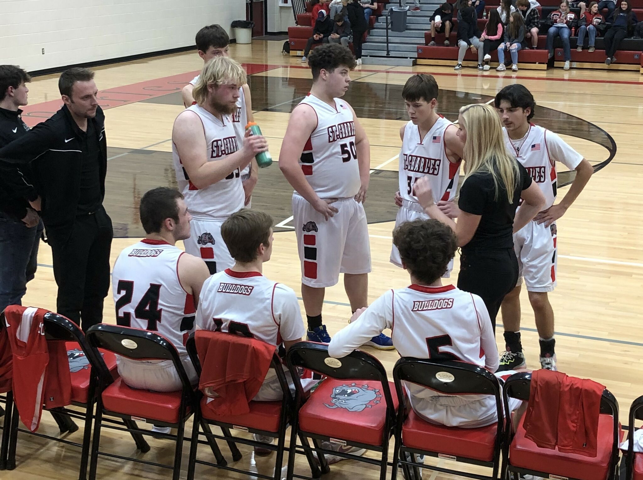 Former Freeland star Taryn Taugher now coaches St. Charles boys' hoops