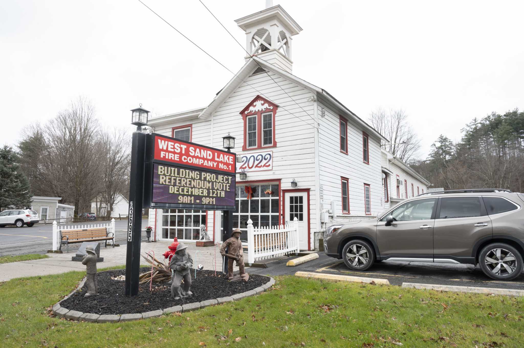 West Sand Lake voters to cast ballots on two firehouse bonds