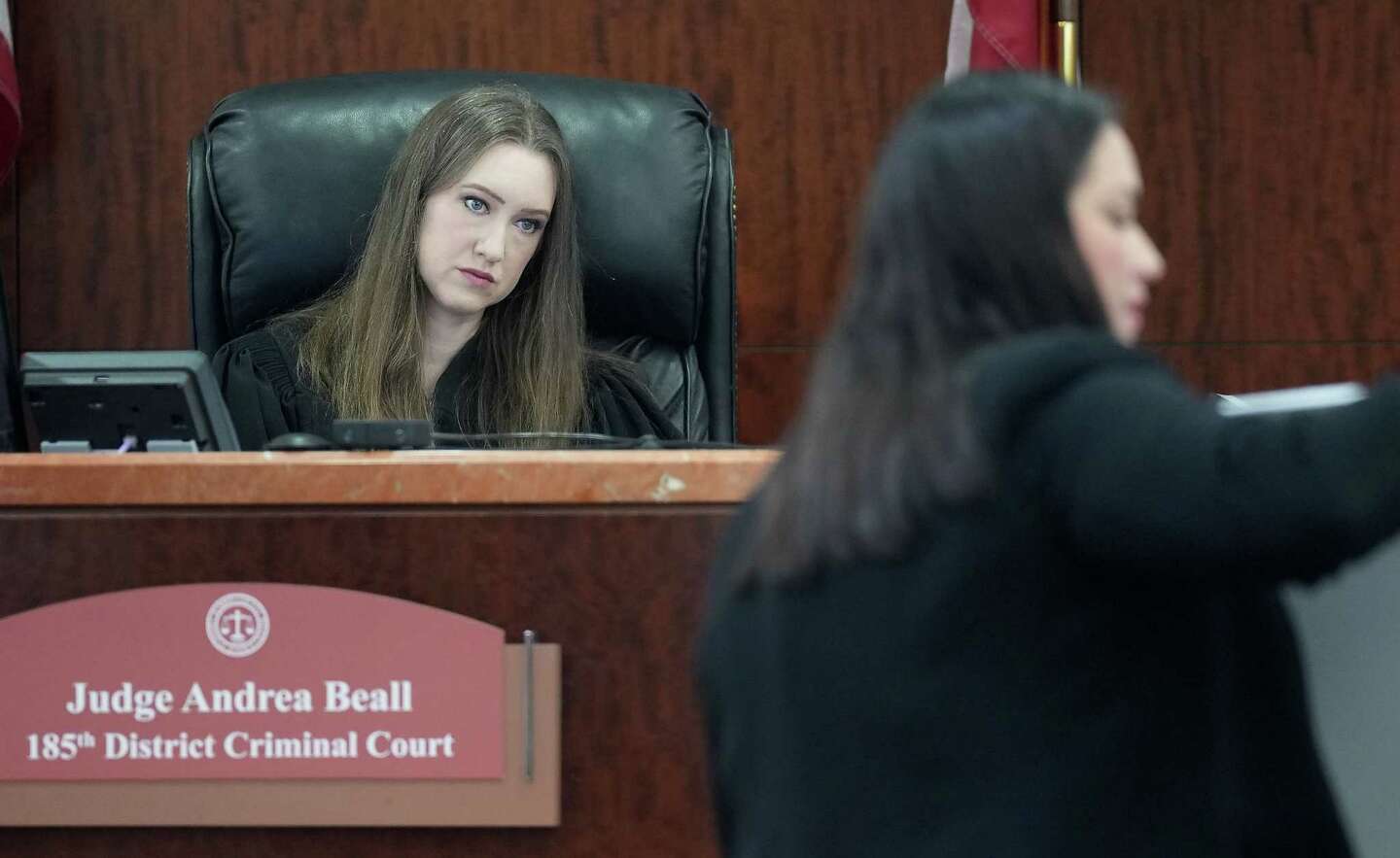 Former Harris County deputy Renard Spivey testifies about wife's death