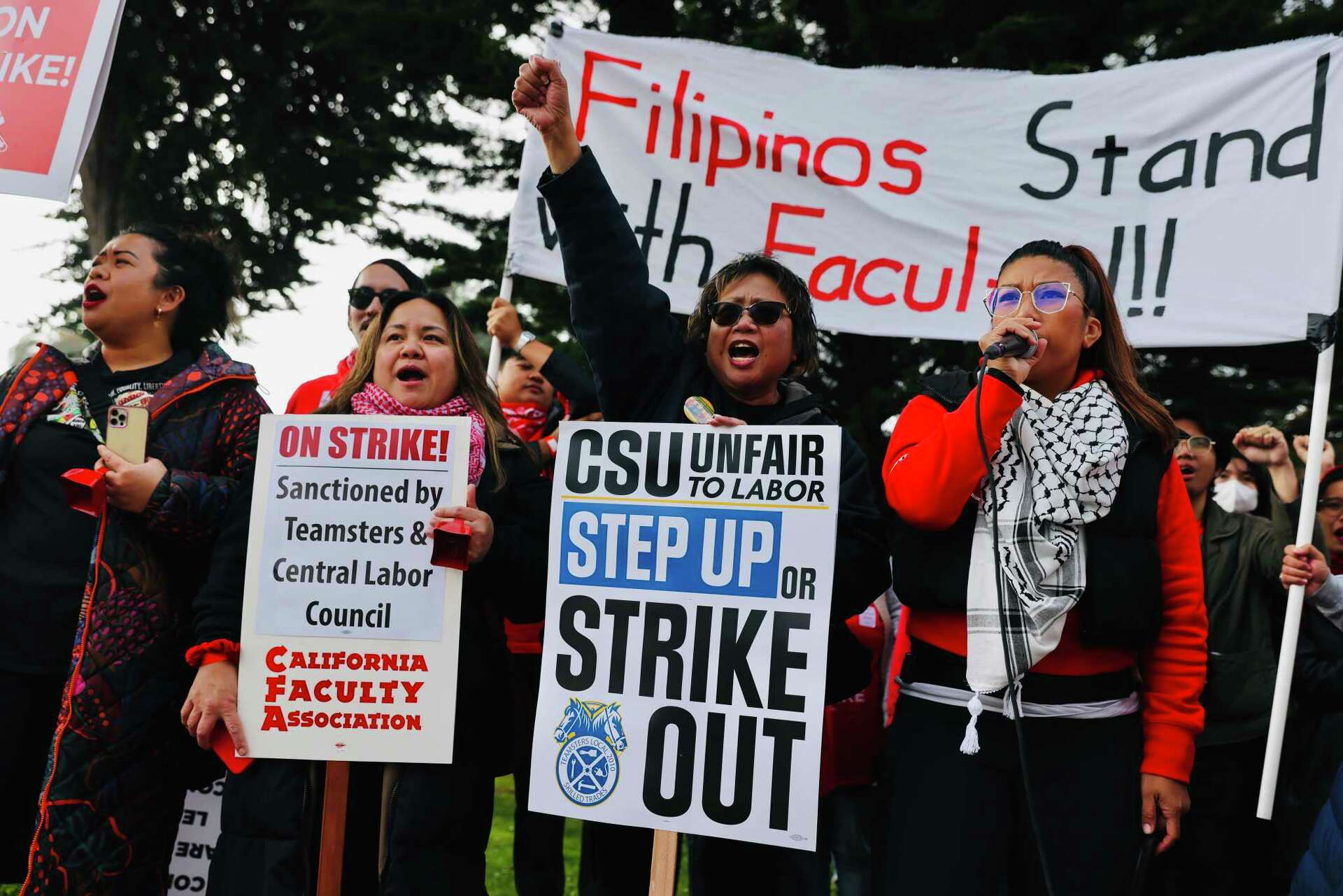 SF State faculty go on strike to demand salary raises, benefits
