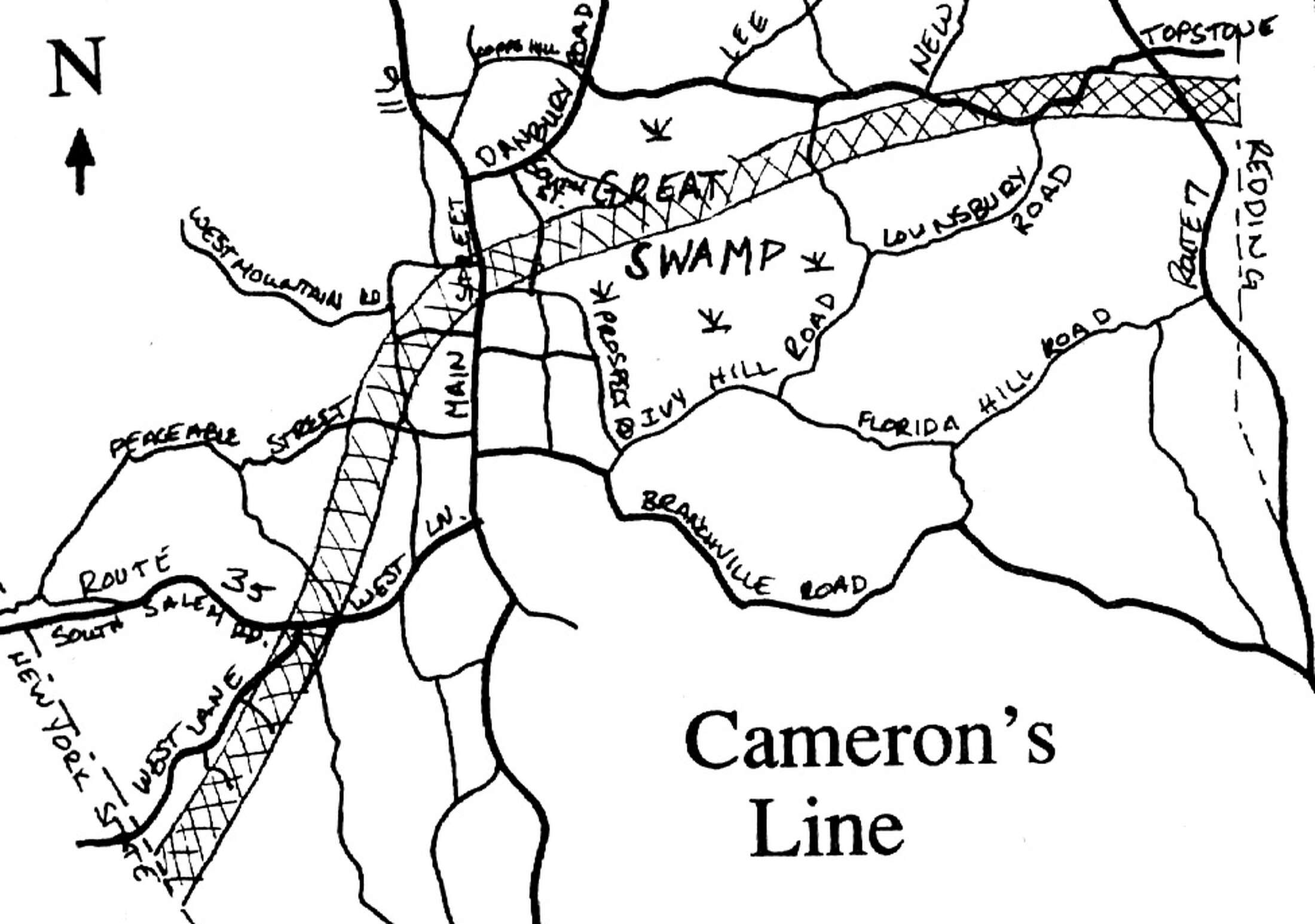 When earthquakes shake the Danbury area, blame Cameron's Line fault