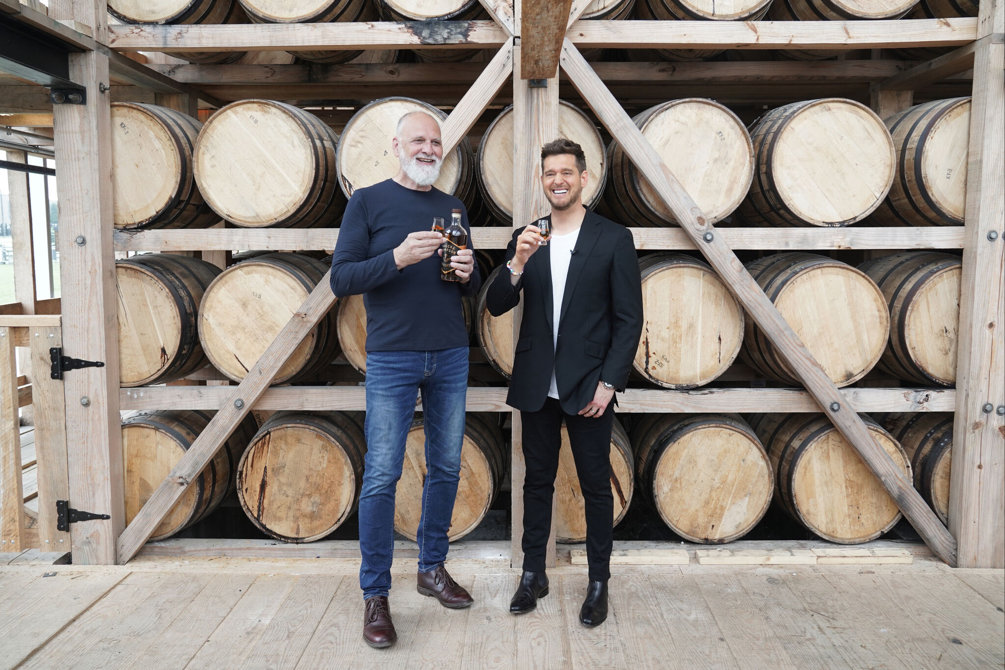 Michael Bublé launches whiskey brand Fraser & Thompson in Houston