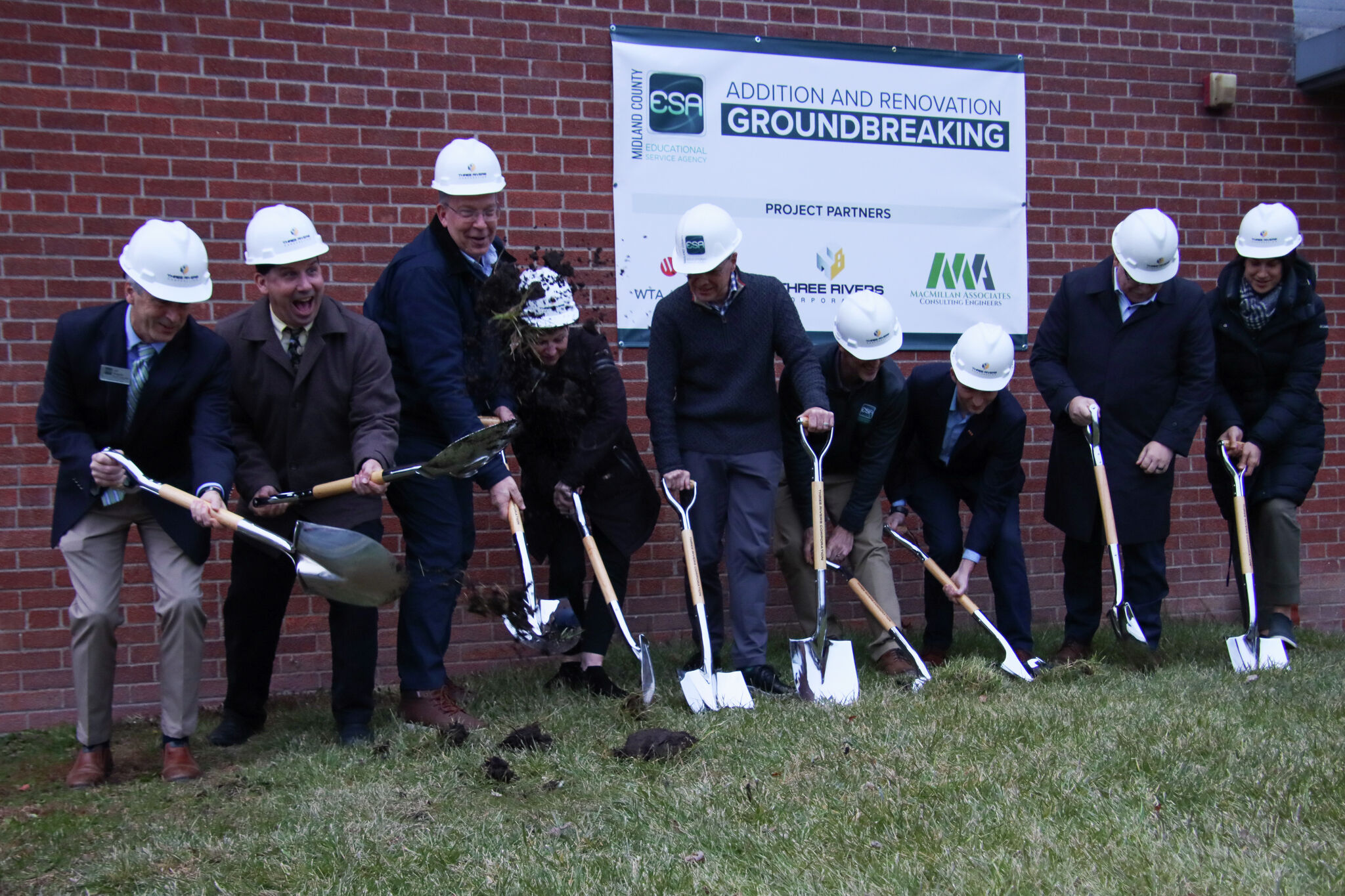 Midland County ESA breaks ground at Sugnet School