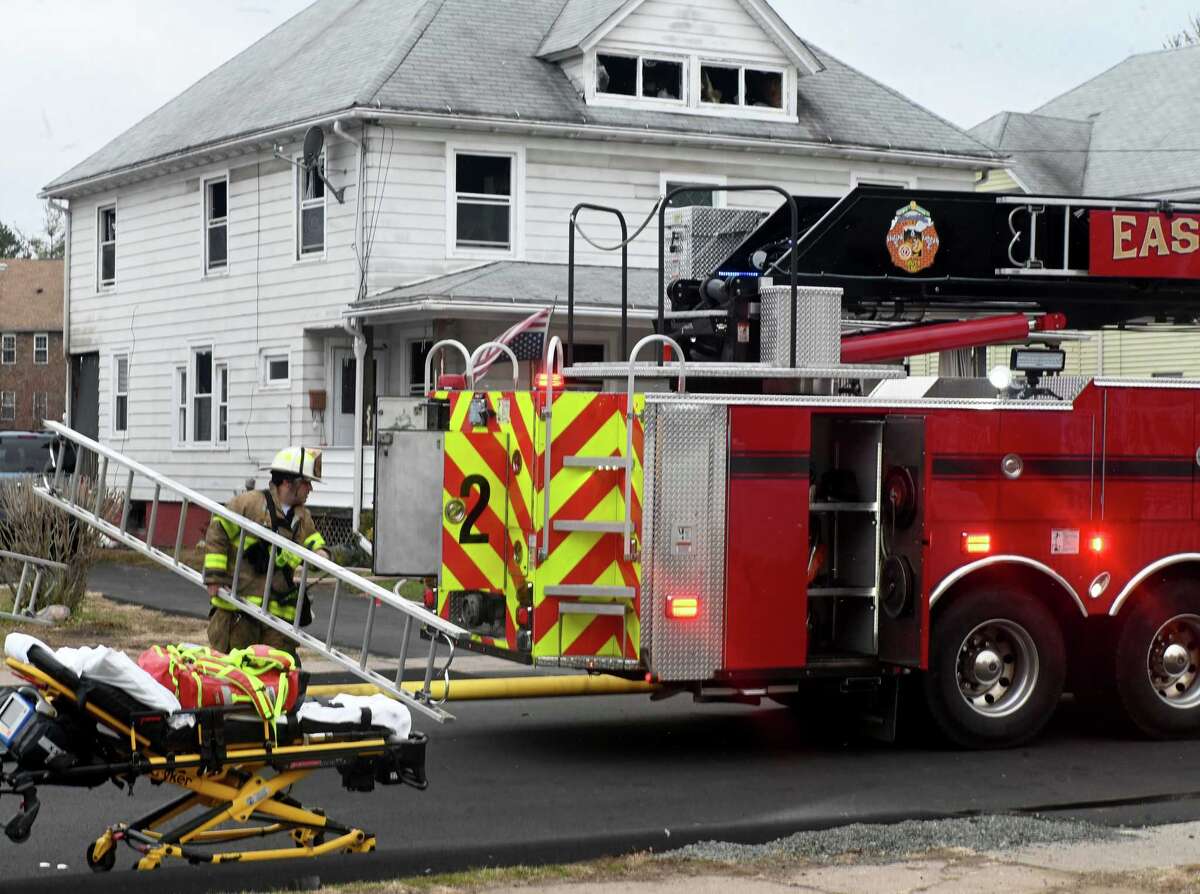 East Hartford firefighter recovering after fall down stairs at fire