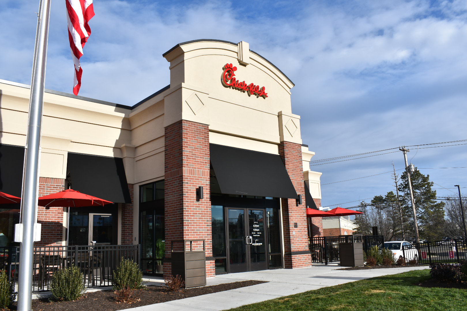 Chick-fil-A opens on Post Road in Fairfield without drive-thru