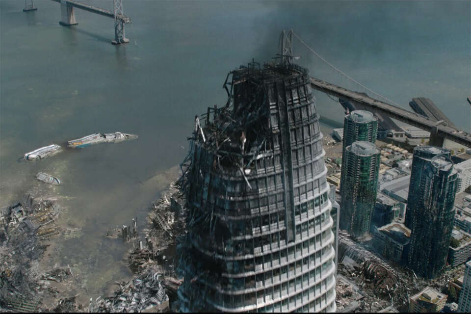 SF's Salesforce Tower, downtown destroyed by Godzilla in new TV series