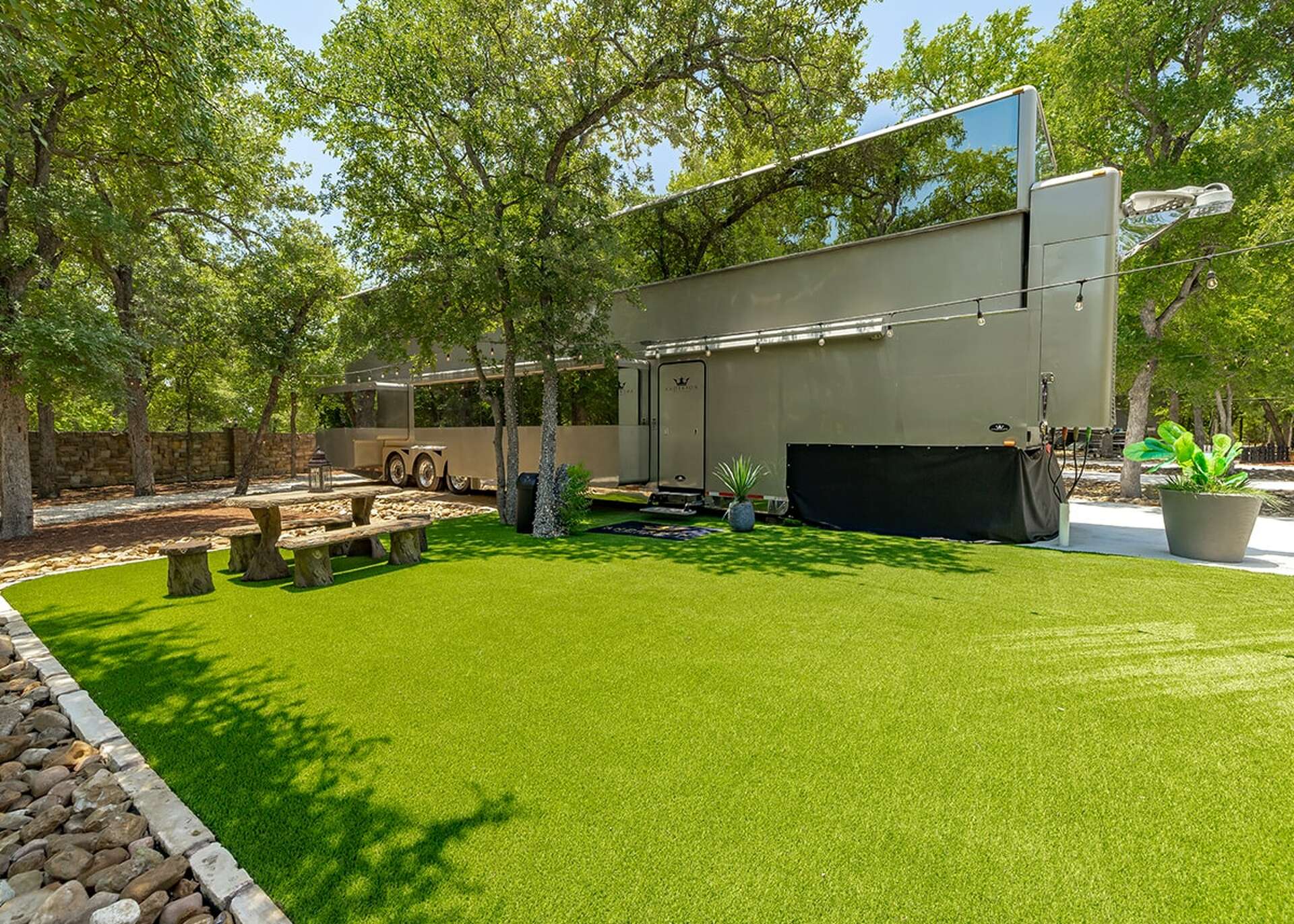 Austin's 7744 Ranch features trailers made for celebrities