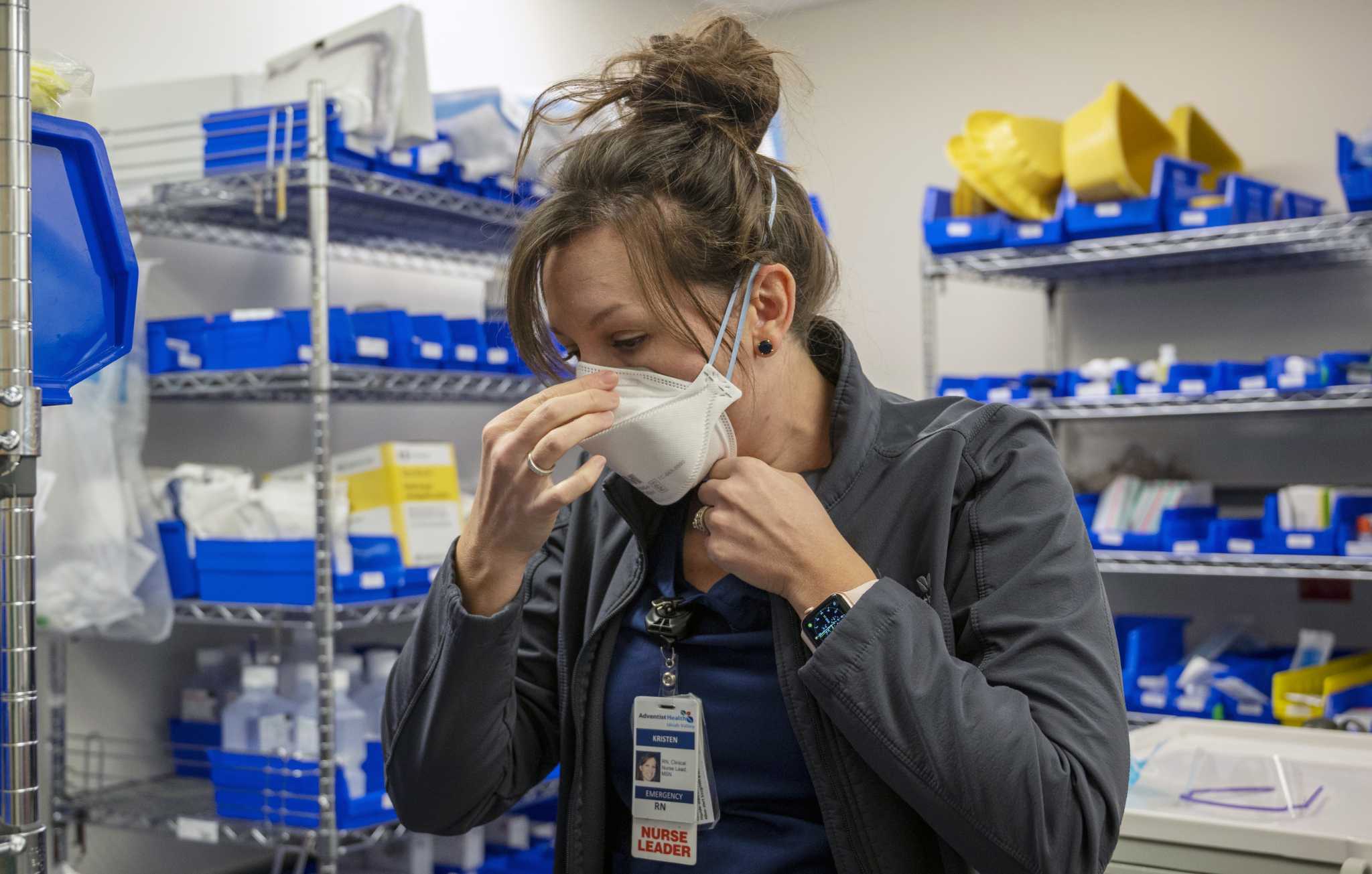 Rift over using N95 masks puts California health workers at risk again