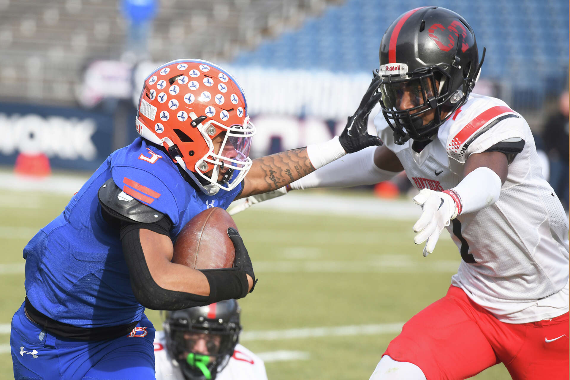 Bloomfield football beats Cromwell/Portland for Class S championship