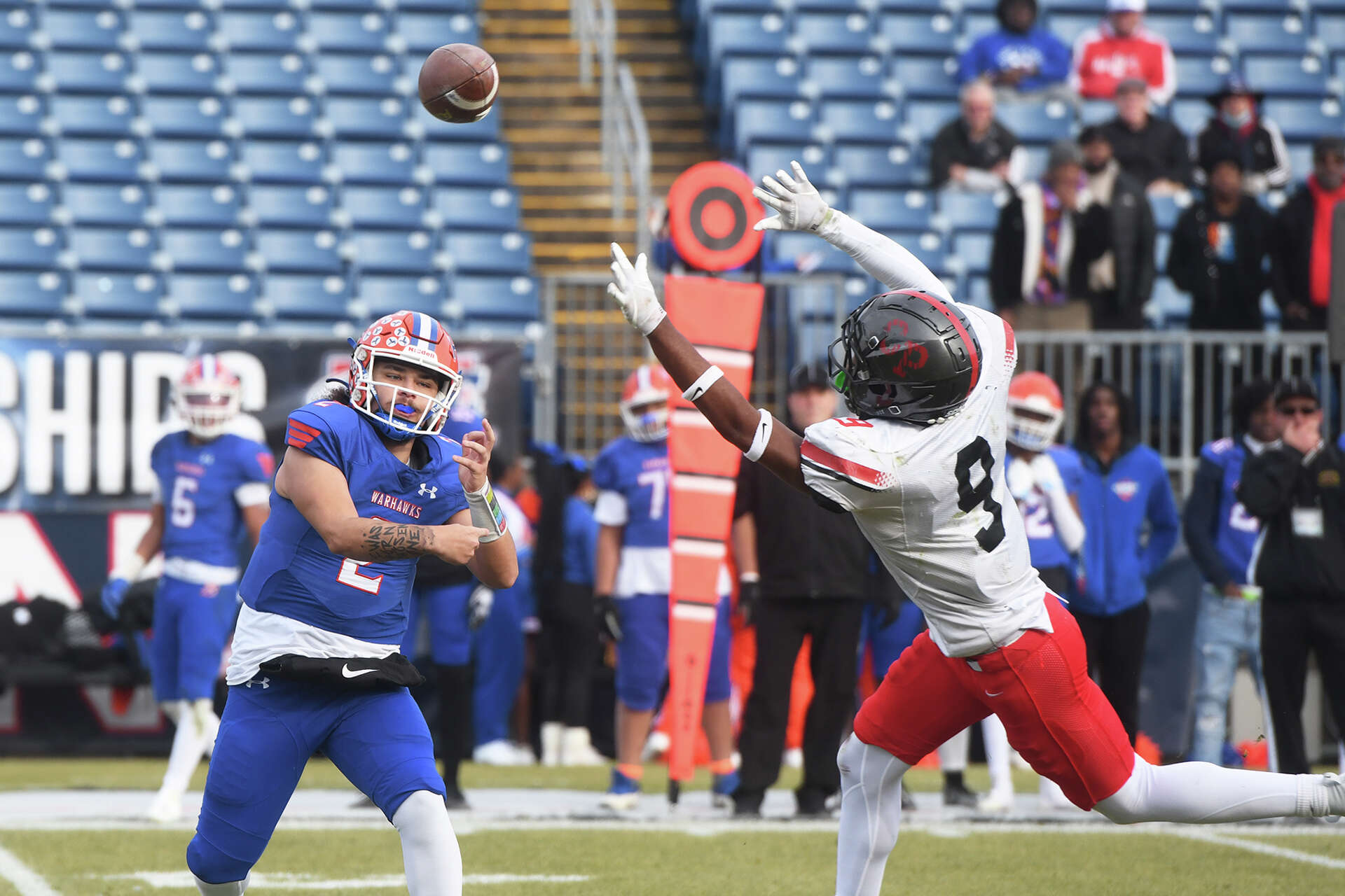 Bloomfield football beats Cromwell/Portland for Class S championship