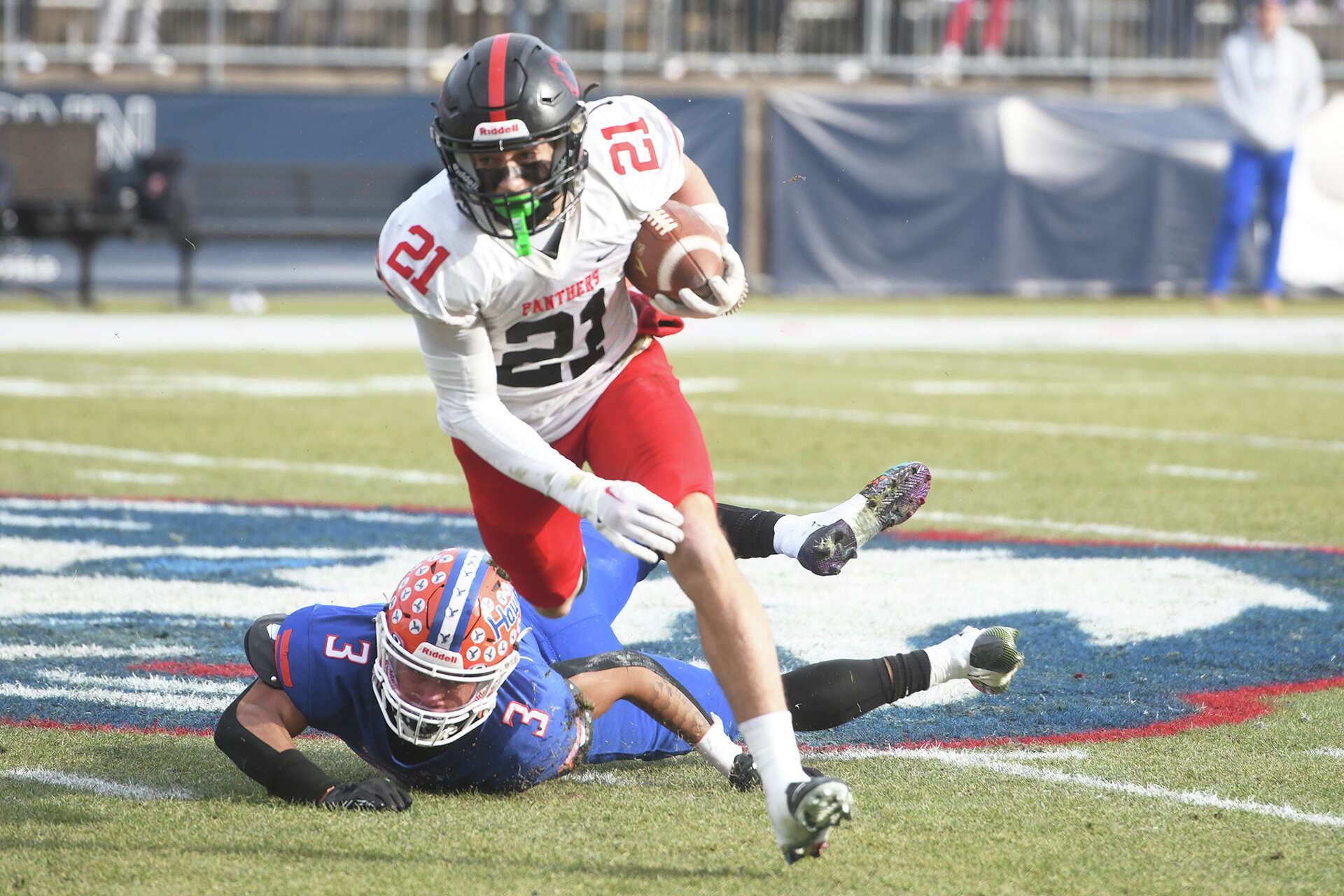 Bloomfield football beats Cromwell/Portland for Class S championship