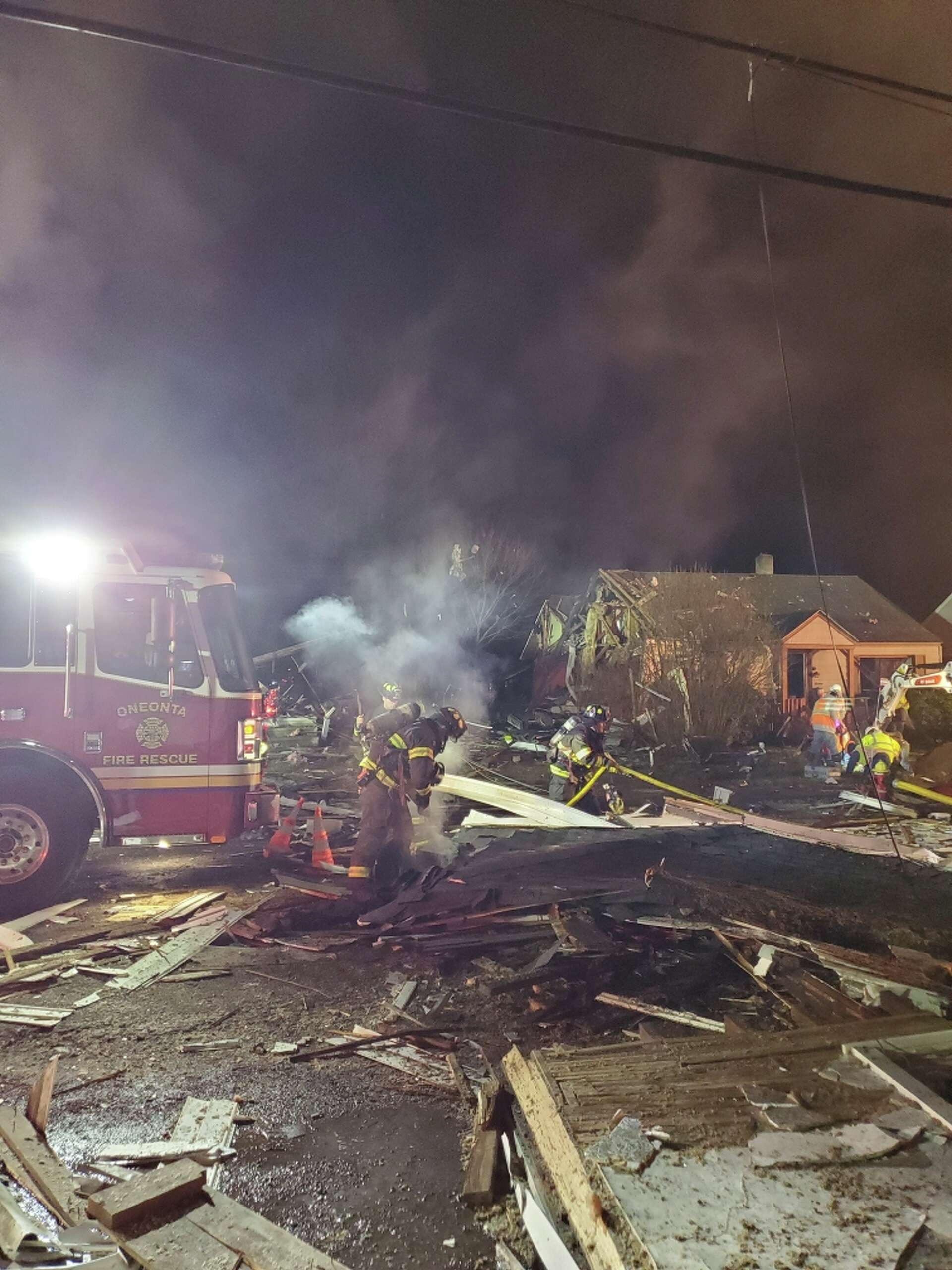 Fatal Oneonta house explosion felt miles away