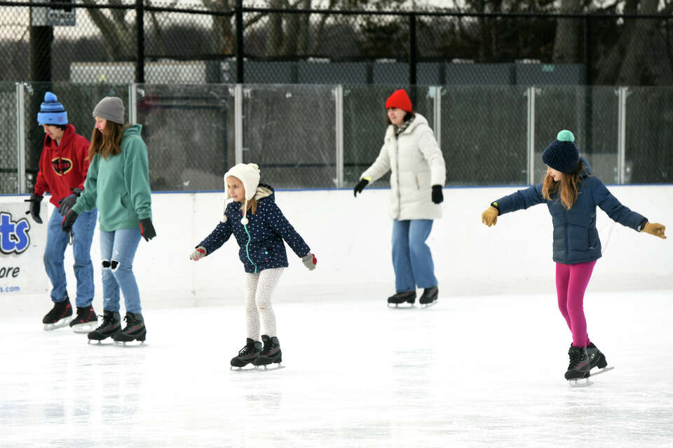 Across Connecticut ice skating rinks offer public skating sessions