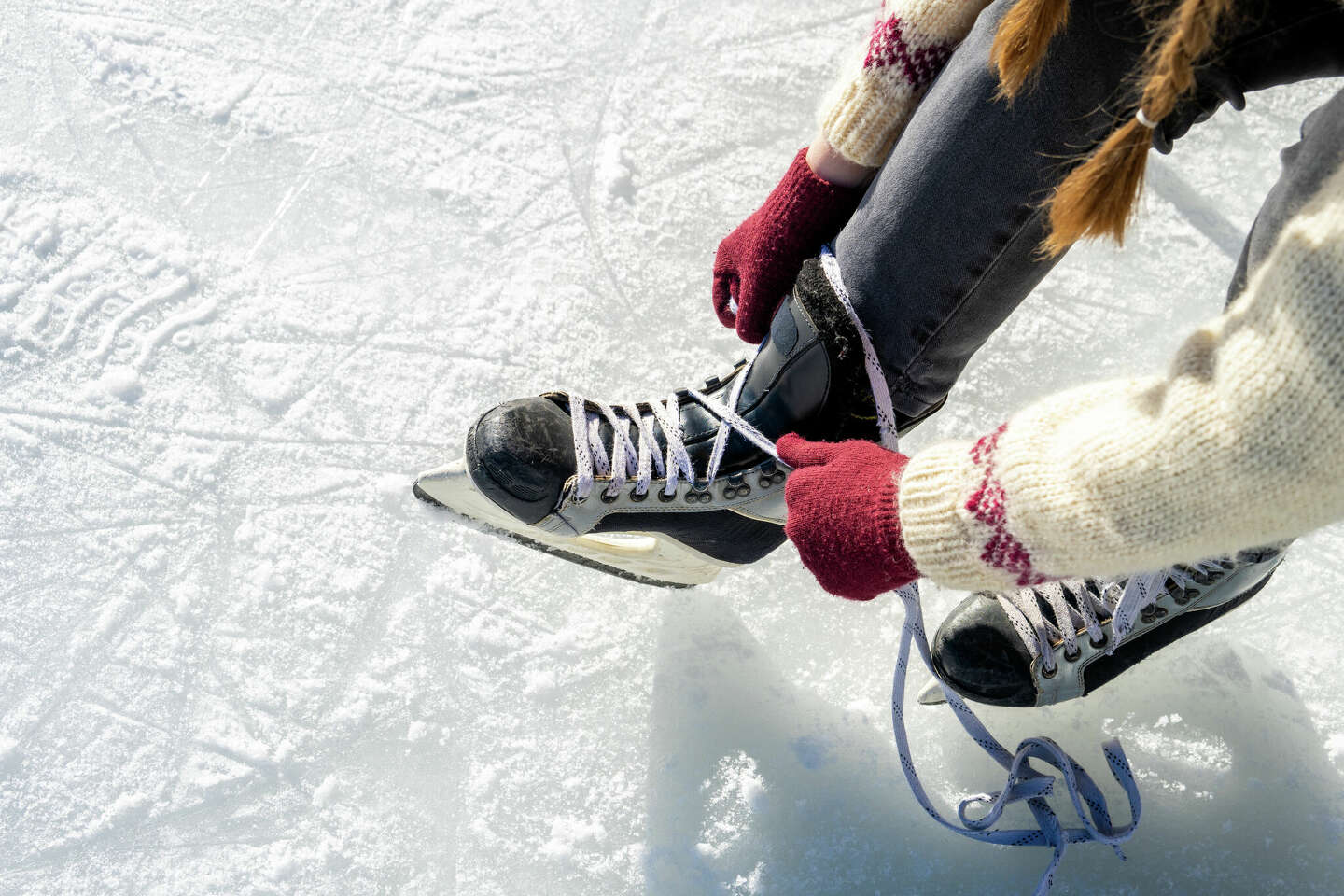 Across Connecticut ice skating rinks offer public skating sessions