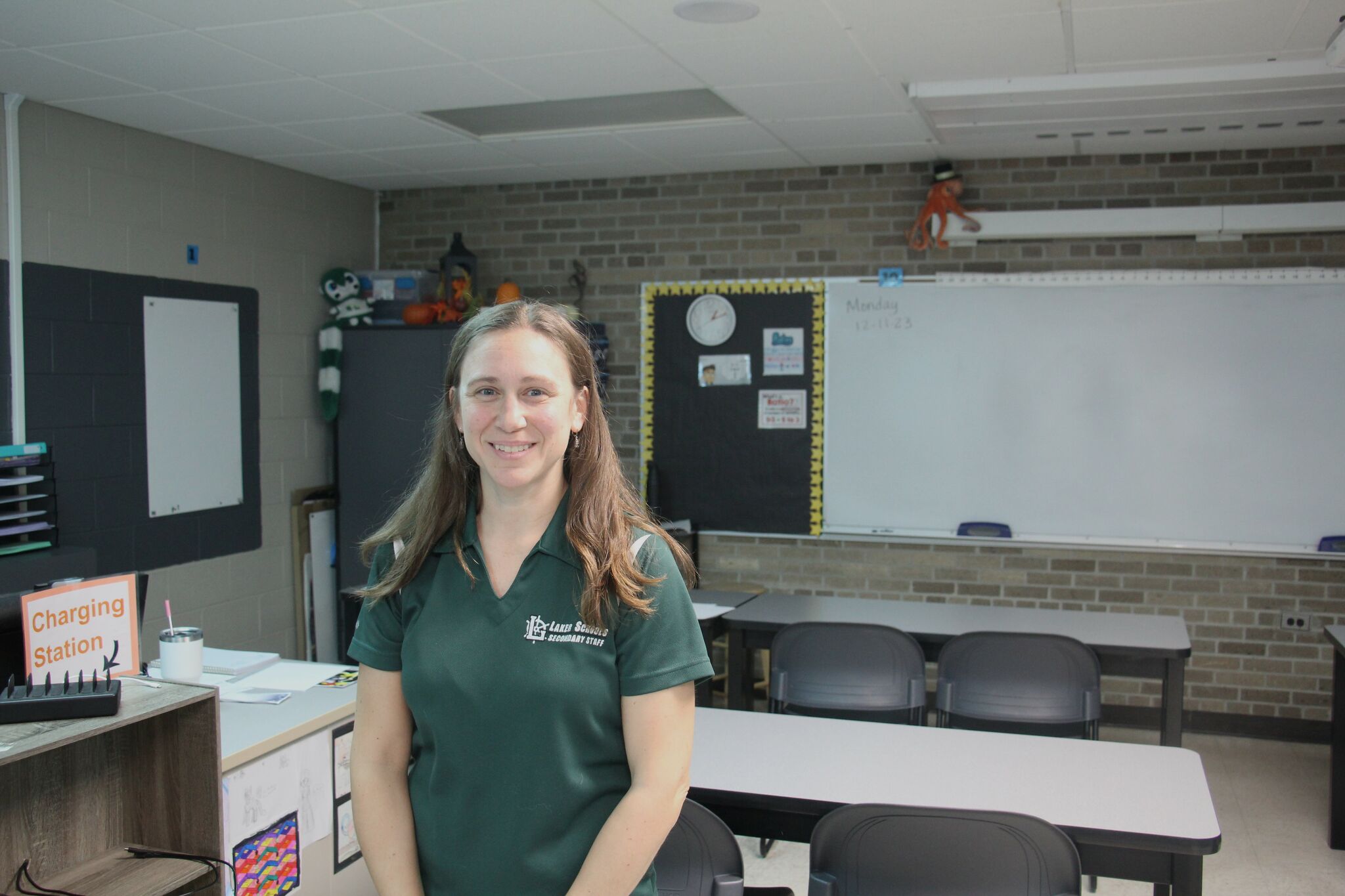 Laker Middle School math teacher Ashlee Mossner on teaching