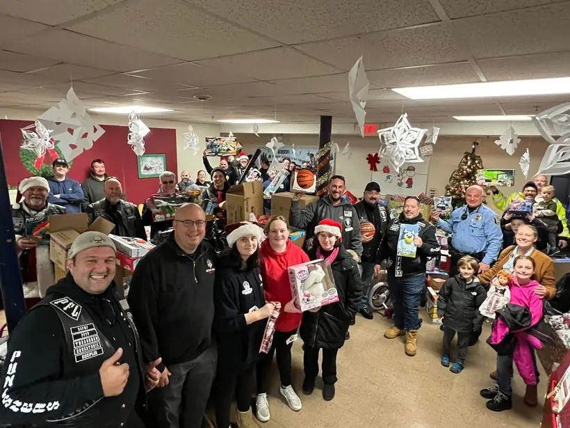 In photos: Valley first responders collect toys for children