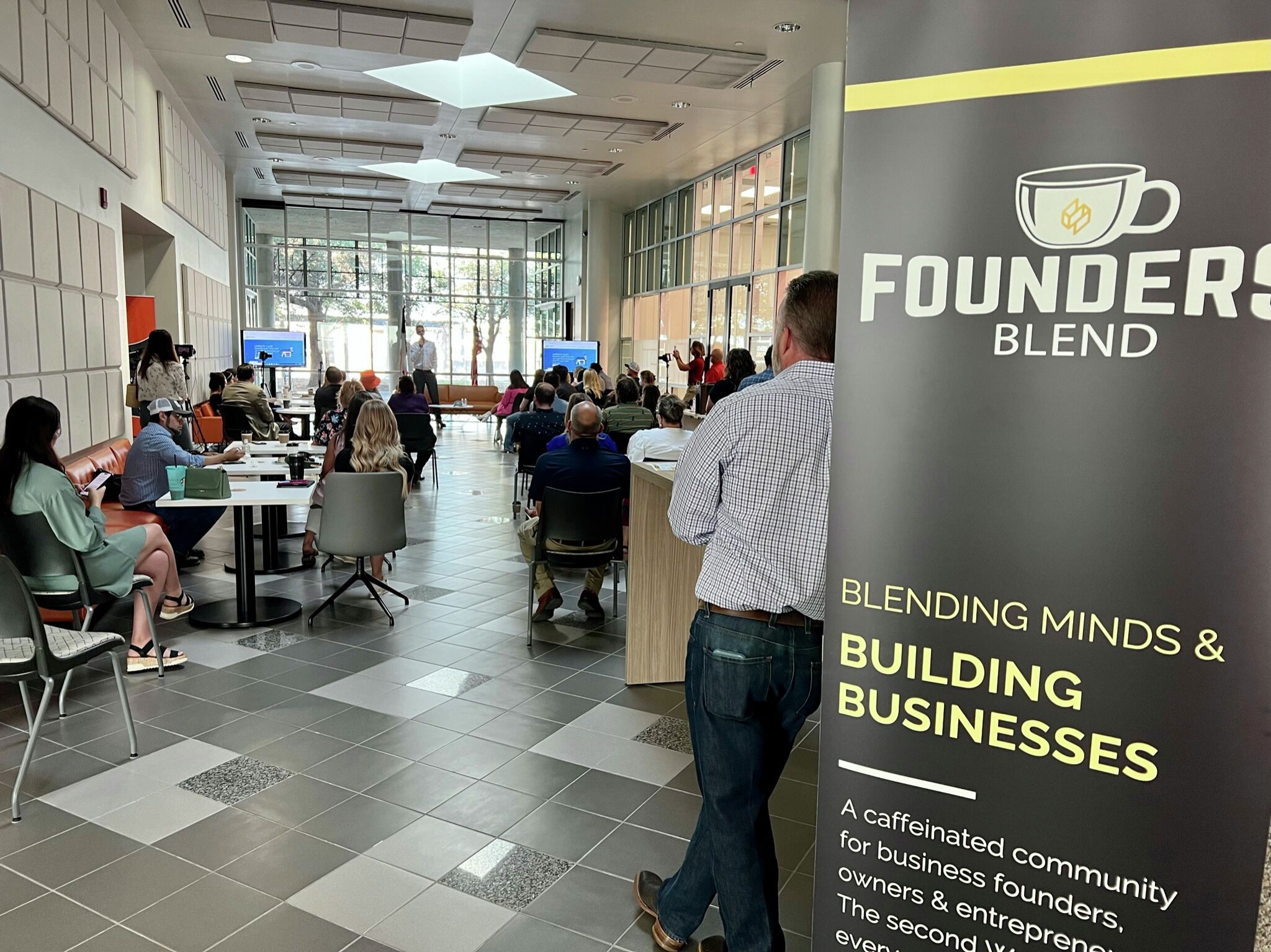 Founders Blend celebrates 1-year of business collaboration