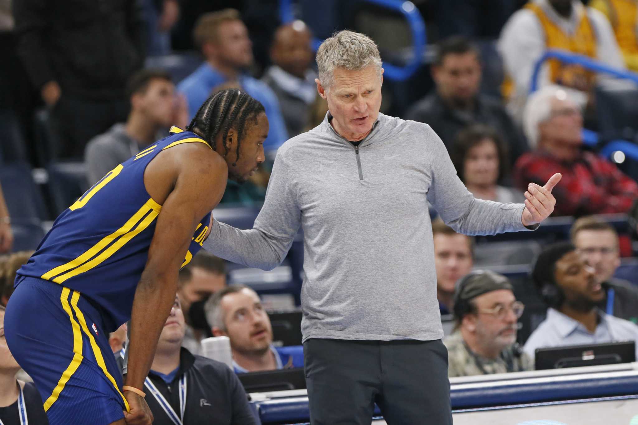 Warriors’ Steve Kerr downplays reported Jonathan Kuminga rift