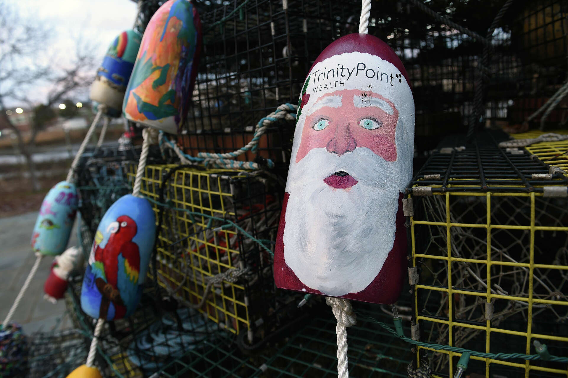 CT lobster trap trees in Stonington, Milford return for third year