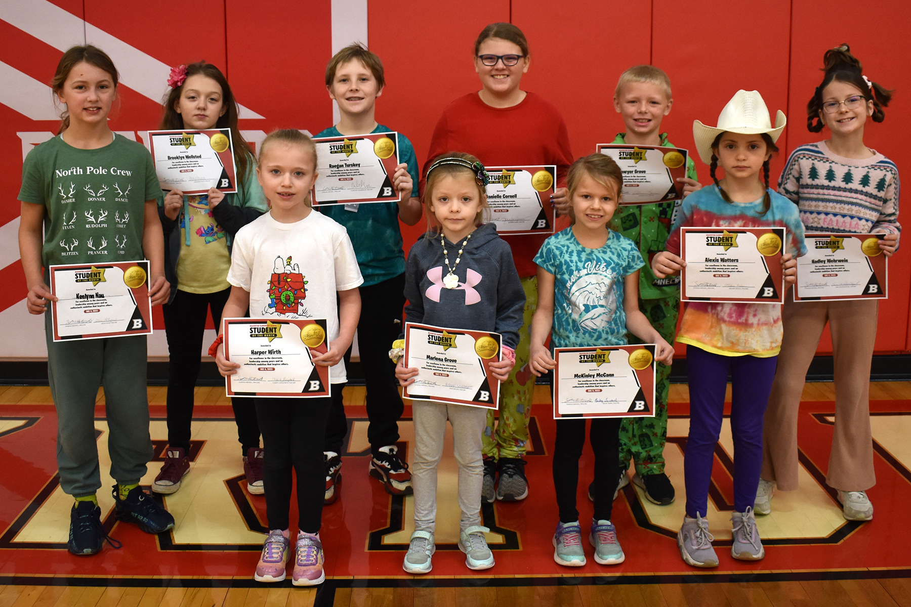 Beaverton announces Students of the Month for November