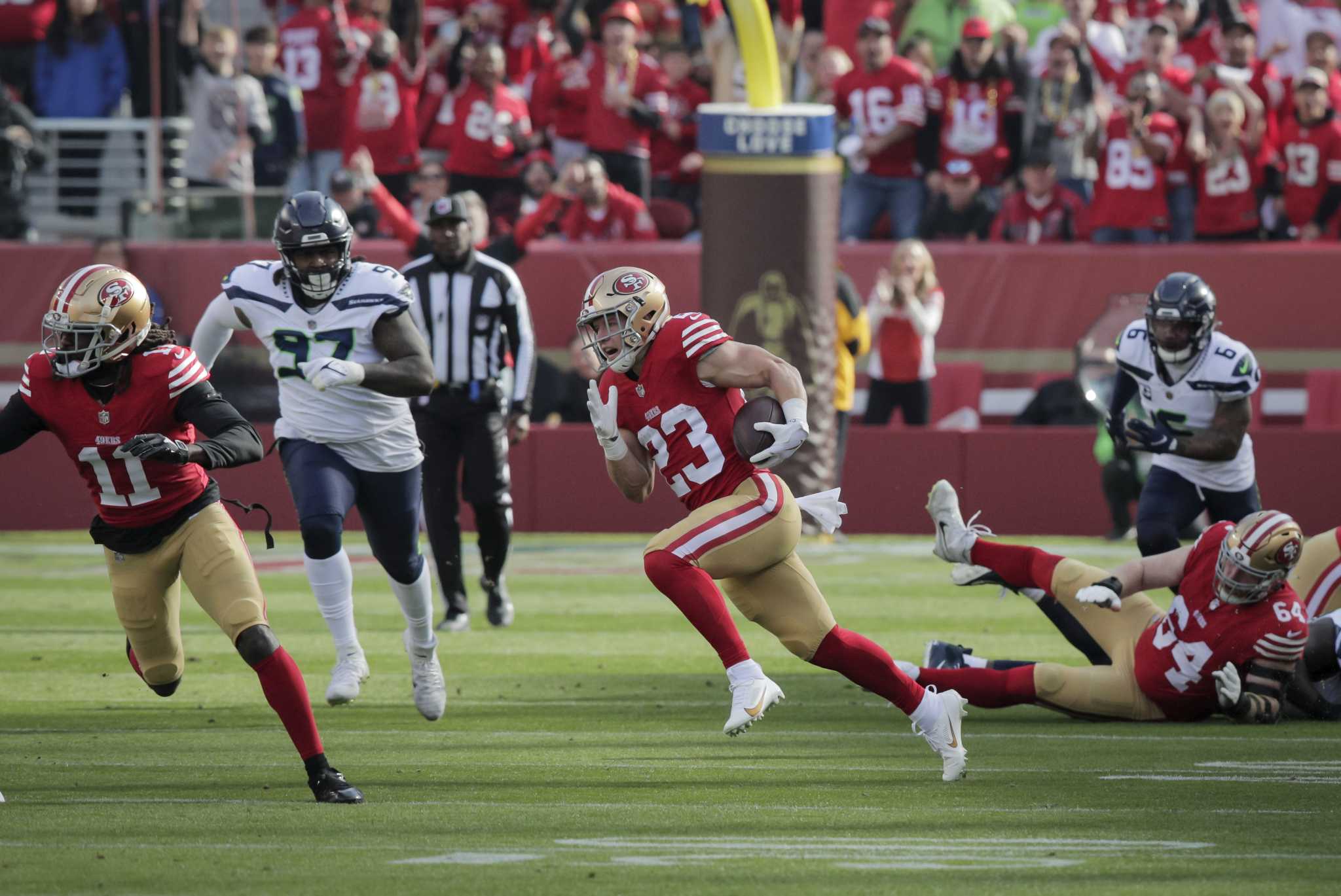 49ers game review: What Christian McCaffrey’s 72-yard run symbolized