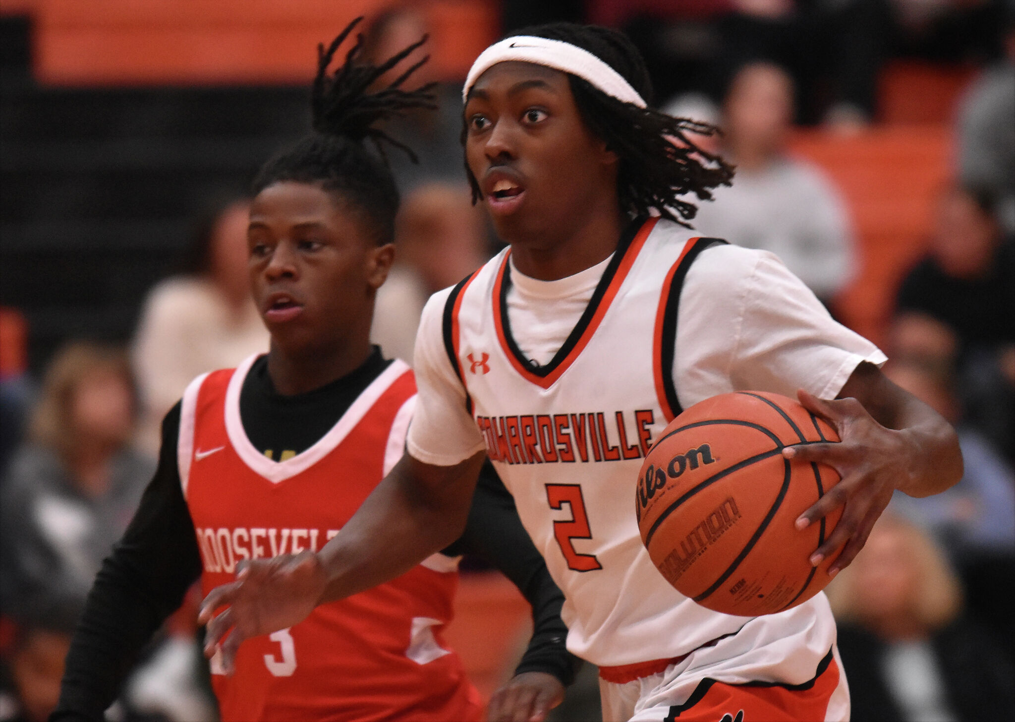 Malik Allen matches career-high in Edwardsville's rout of Roosevelt