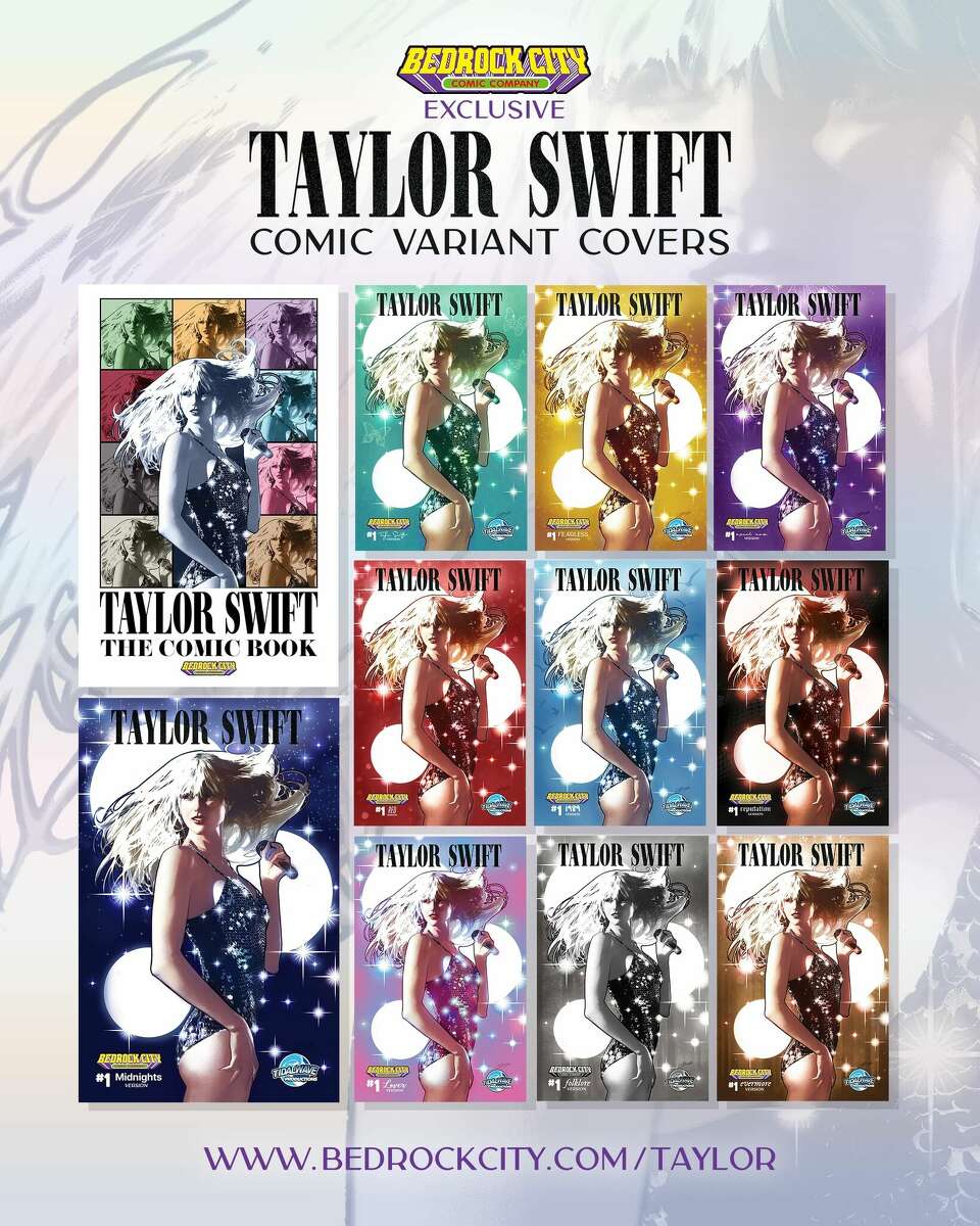 Taylor Swift comic at Bedrock City Houston boasts 11 exclusive covers