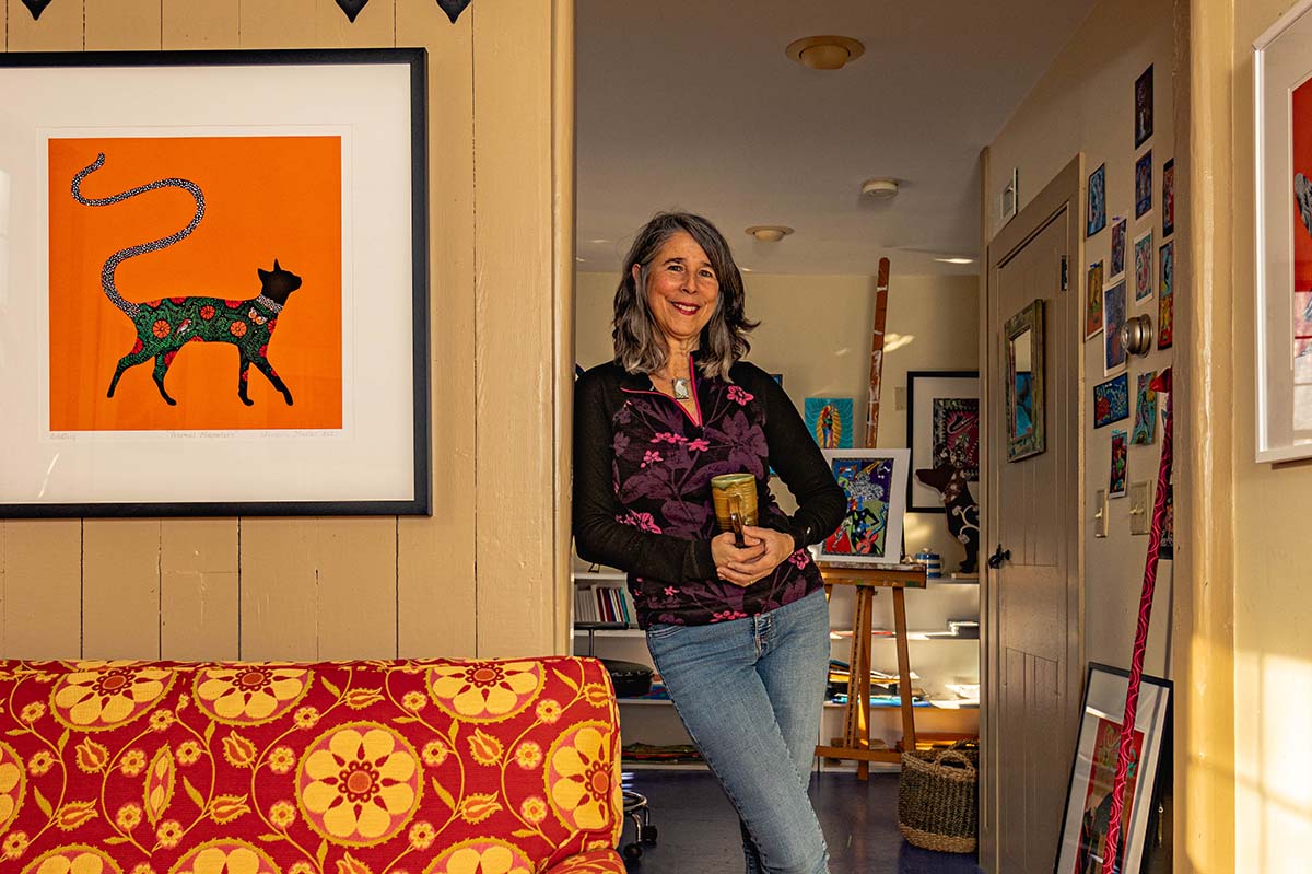 CT artist Danielle Mailer on famous dad, Norman Mailer, and her art