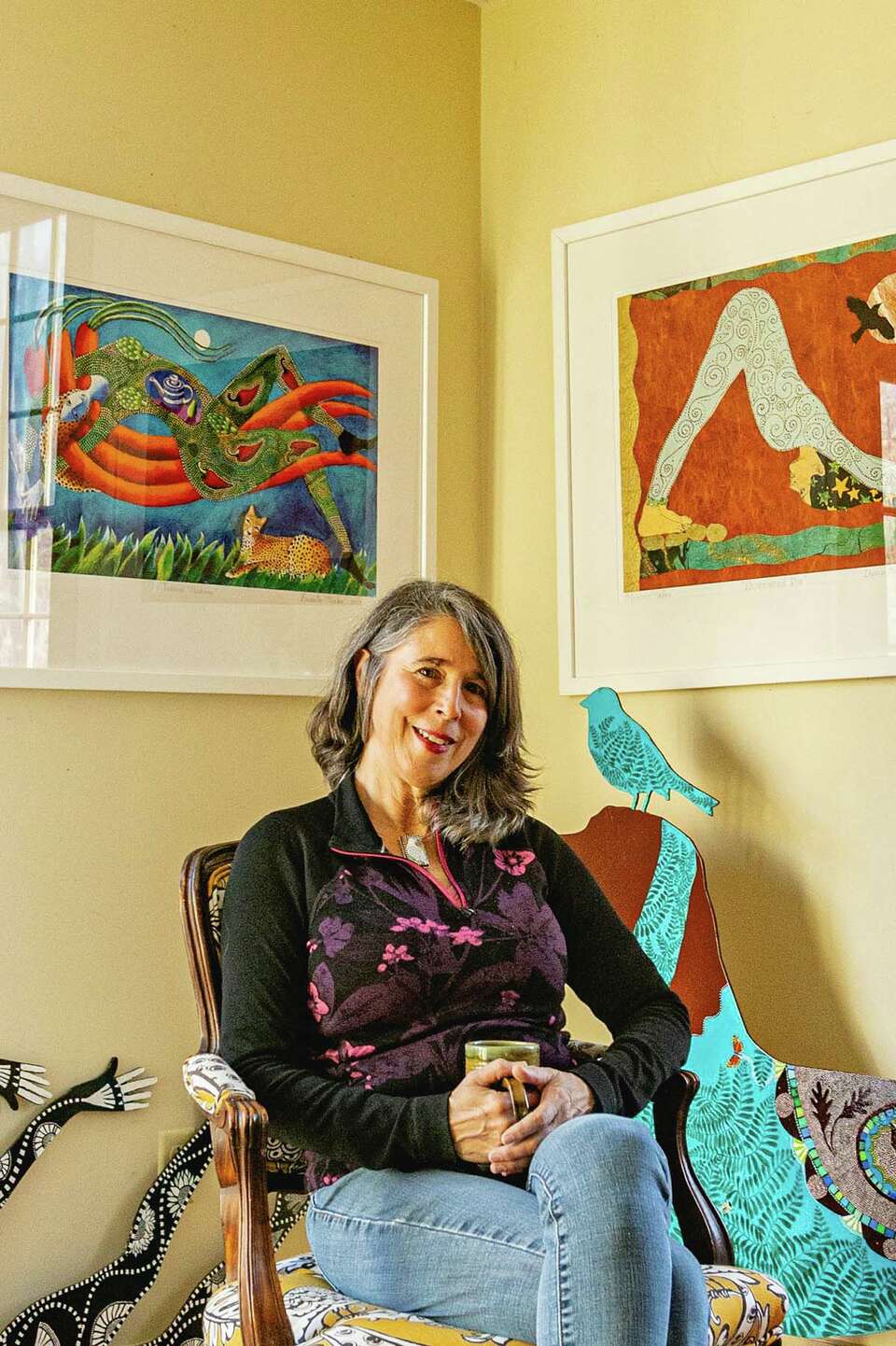 CT artist Danielle Mailer on famous dad, Norman Mailer, and her art