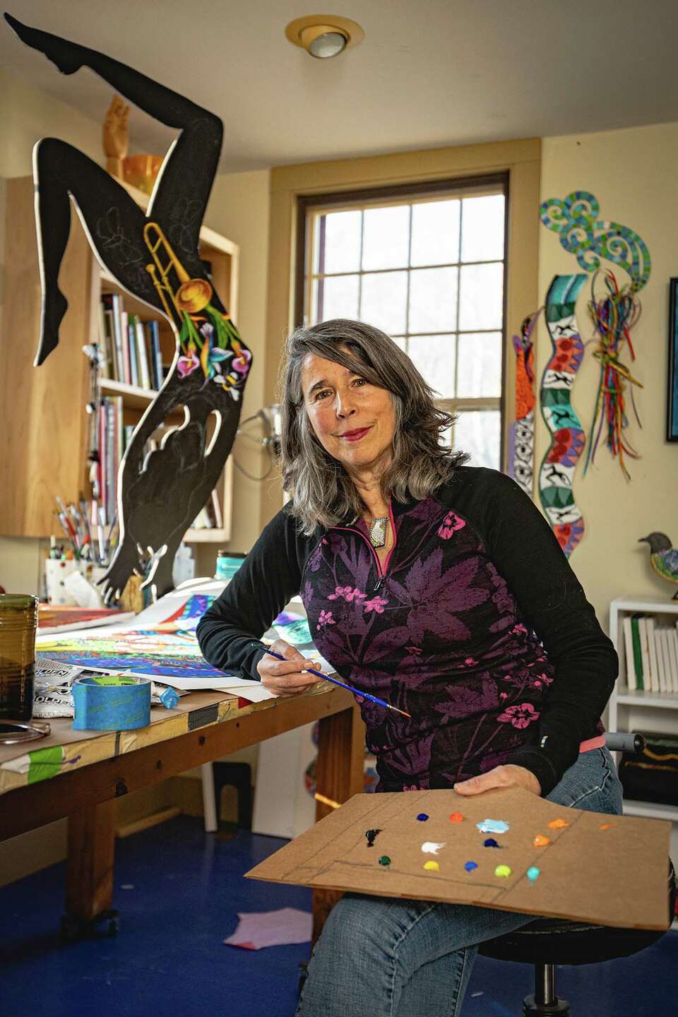 CT artist Danielle Mailer on famous dad, Norman Mailer, and her art