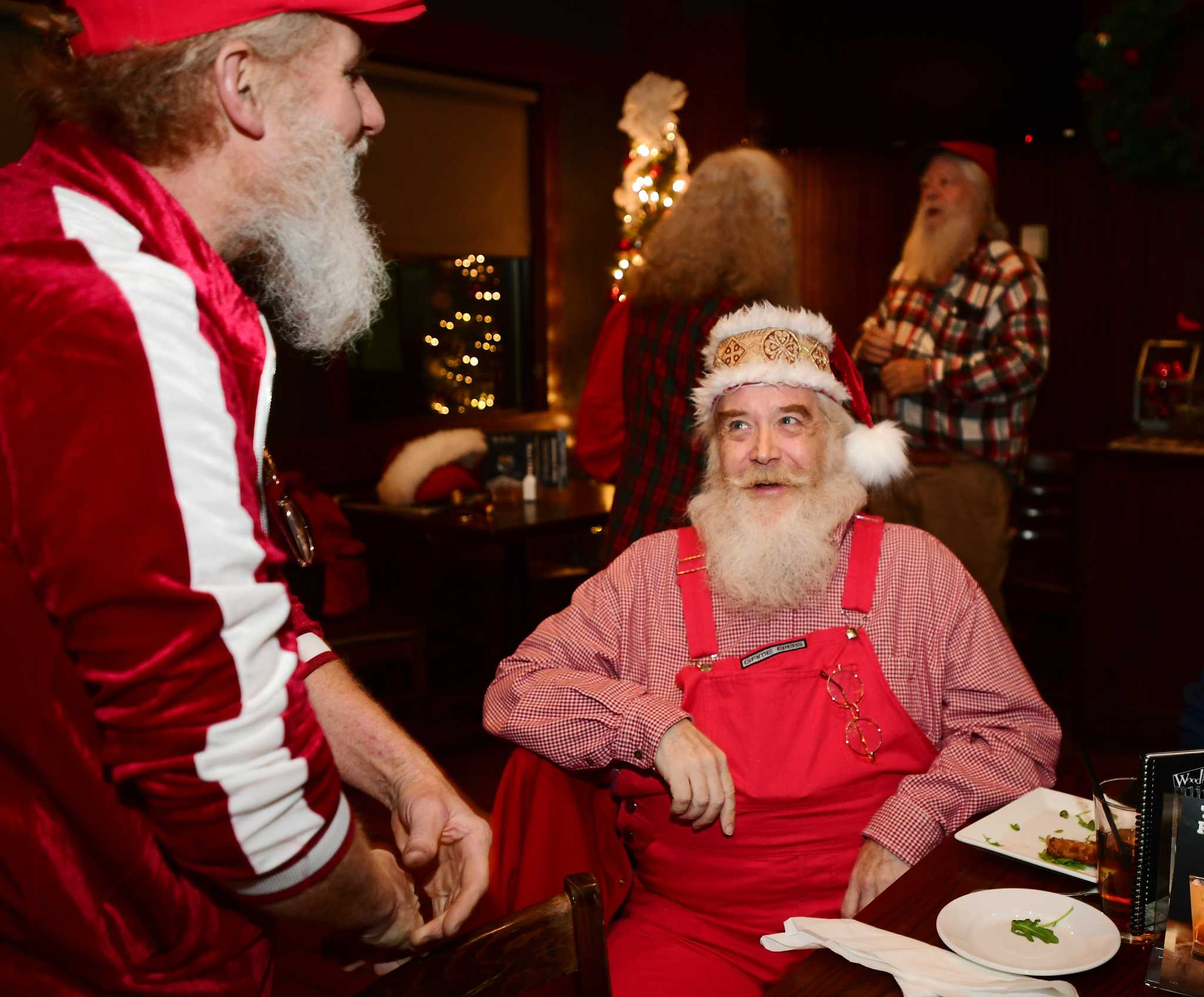 CT Santas, Mrs. Clauses gather in holiday outfits for Santa Supper