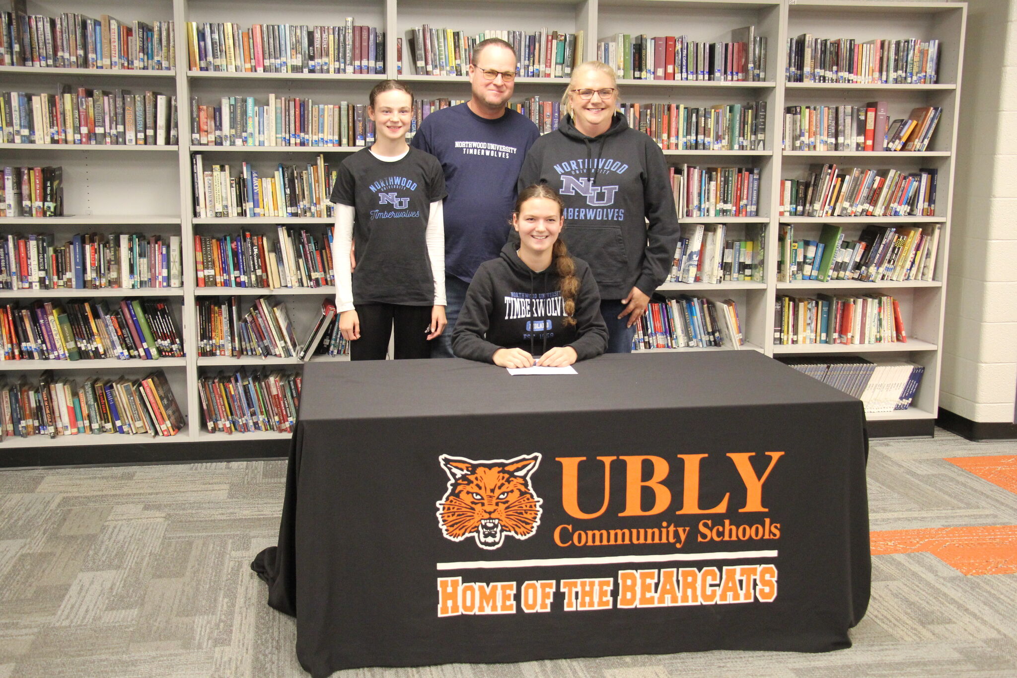 Ubly's Erica Klee signed with Northwood University recently