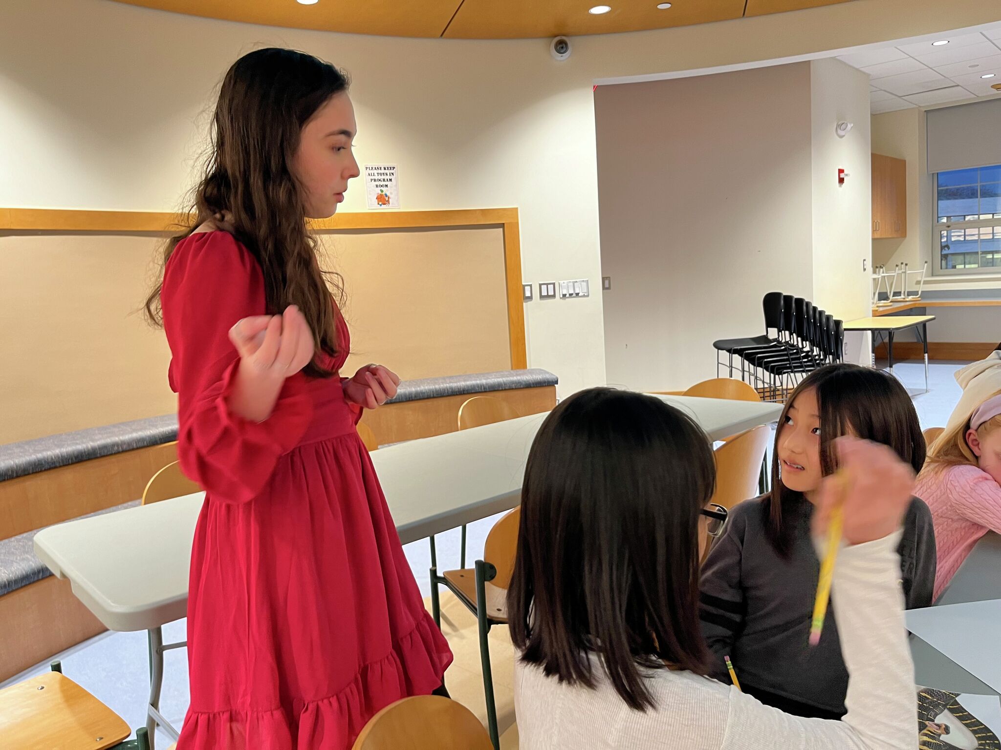 A Greenwich High School junior creates science program for young girls